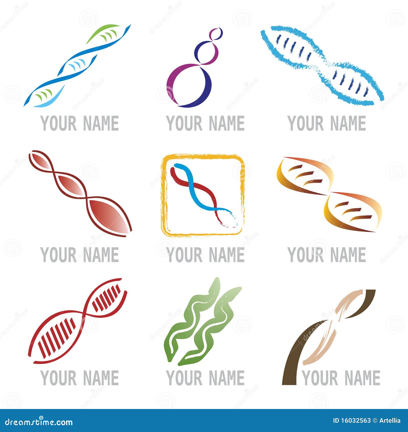DNA Strand - Origin Of Life Royalty-Free Stock Image | CartoonDealer ...