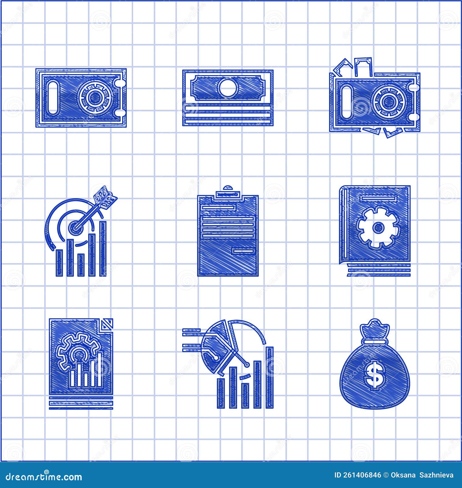 Infographic Money Dollar - Vector Infographic Concept. Business Finance ...