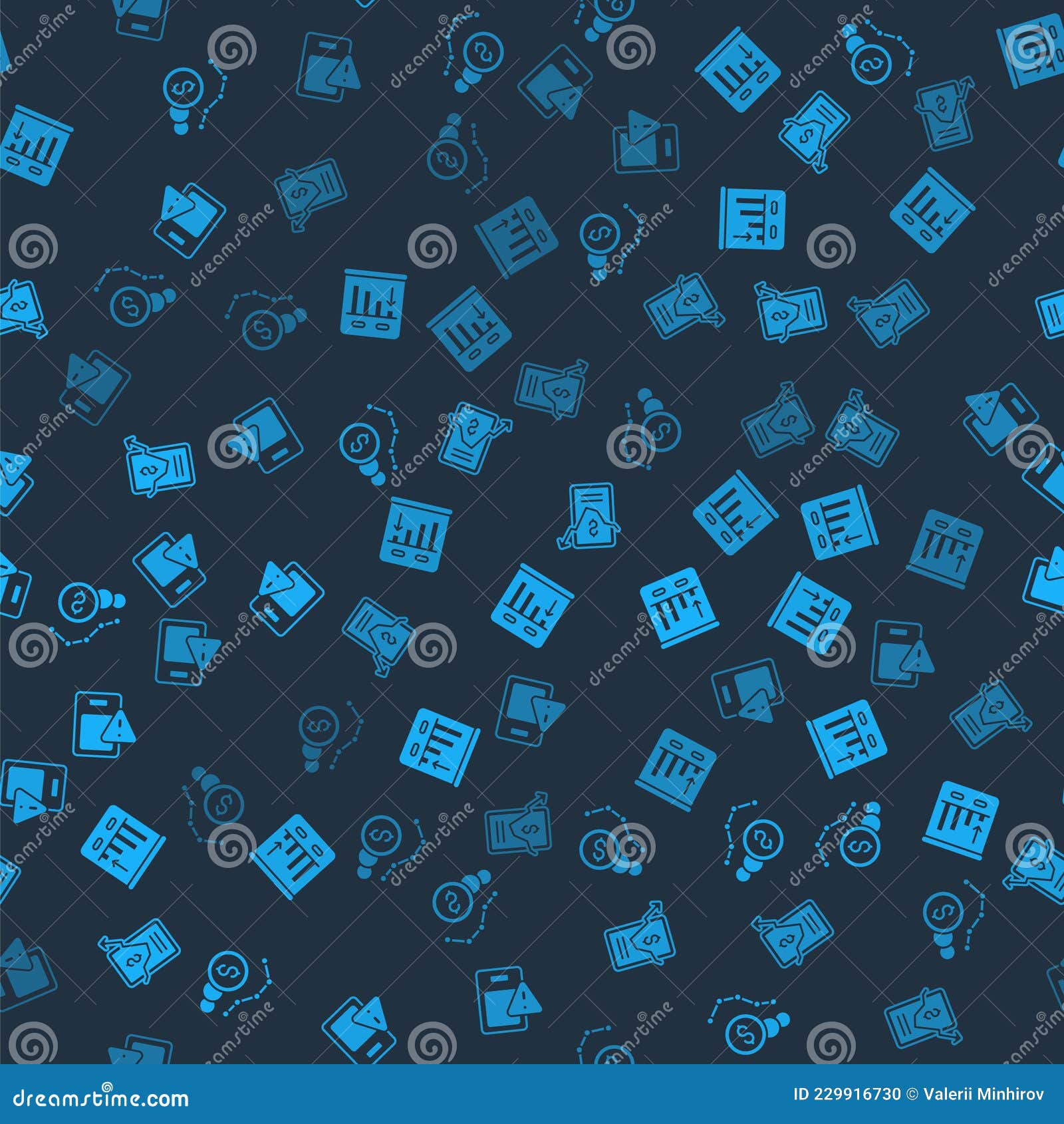 Set Dollar Rate Decrease, Pie Chart Infographic, Mobile Stock Trading and Global Economic Crisis ...