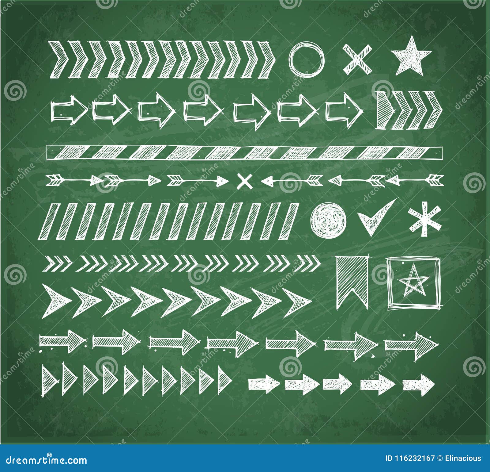 Arrow Dividers Set Cartoon Vector | CartoonDealer.com #16792339