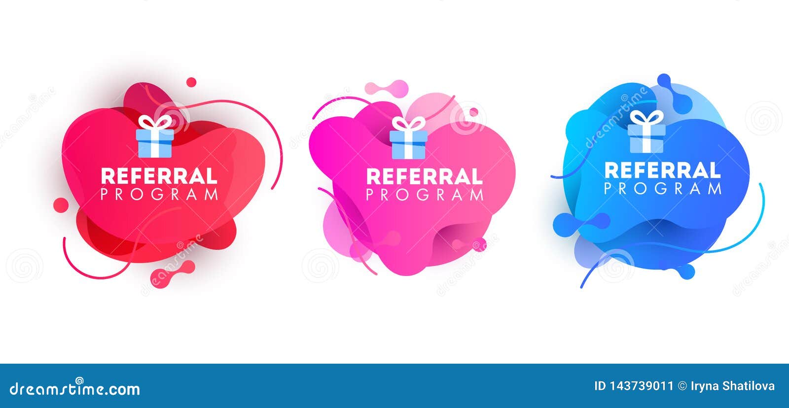 Refer a Friend. Set of Badges, Icons Stock Illustration - Illustration ... Refer a Friend. Set of Badges, Icons Stock Illustration - Illustration ...