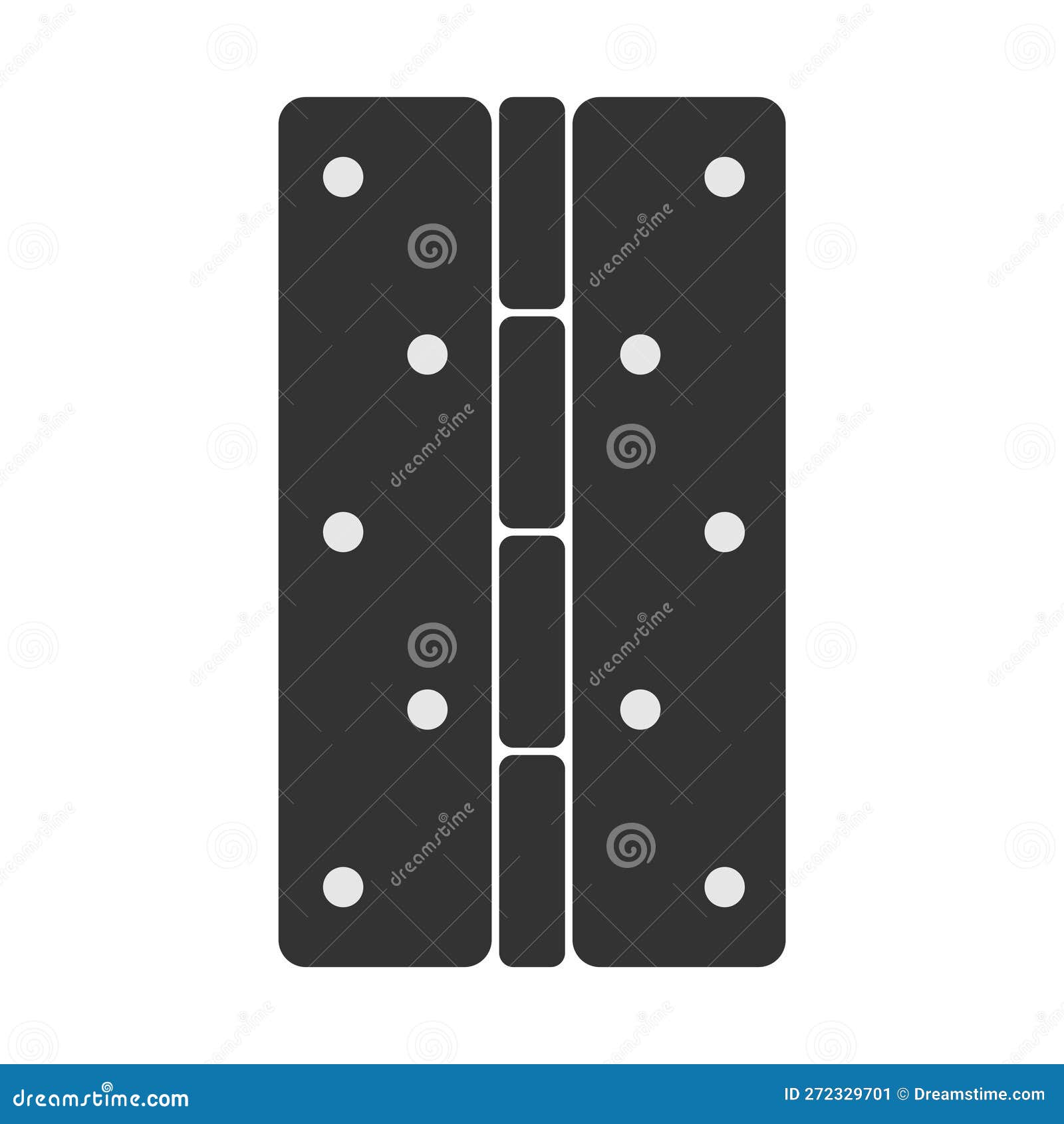 A set of door hinge icons stock illustration. Illustration of ...