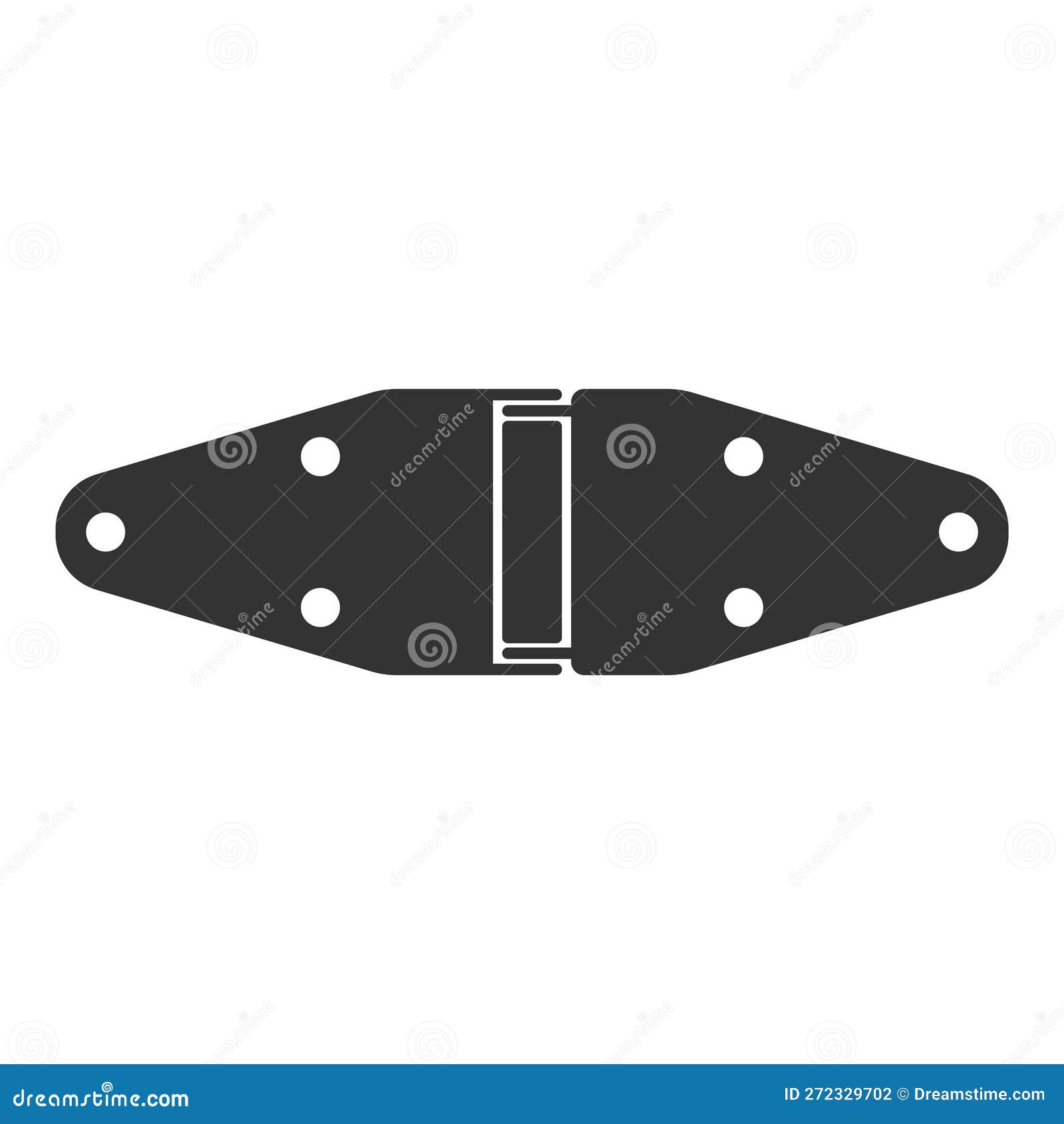 A set of door hinge icons stock illustration. Illustration of object ...