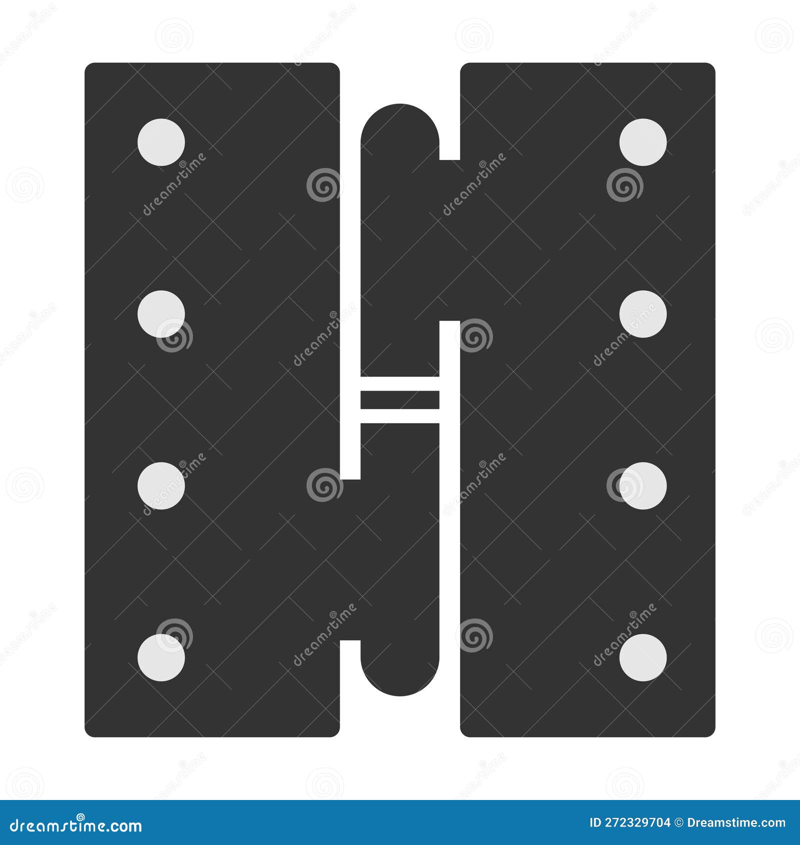 A set of door hinge icons stock illustration. Illustration of close ...