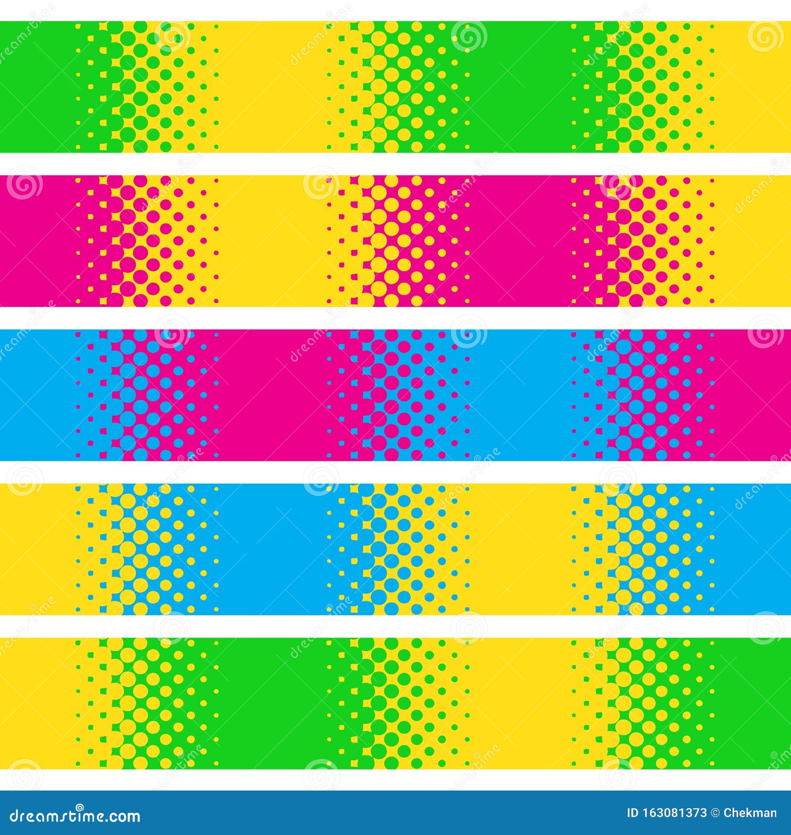 Set of Dotted Banners - Vector Stock Illustration - Illustration of ...