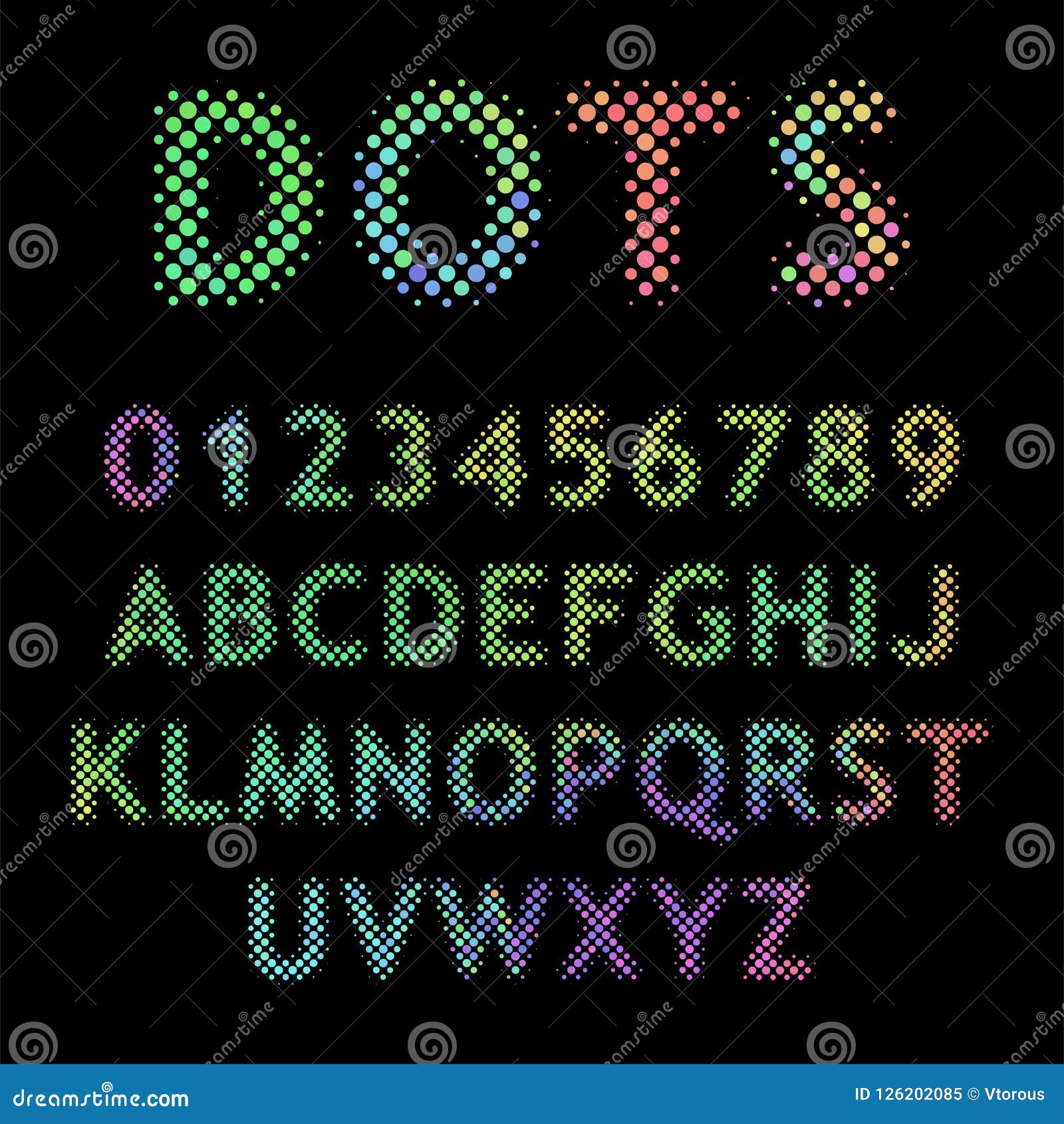 Raster letters stock vector. Illustration of logo, scoreboard - 126202085