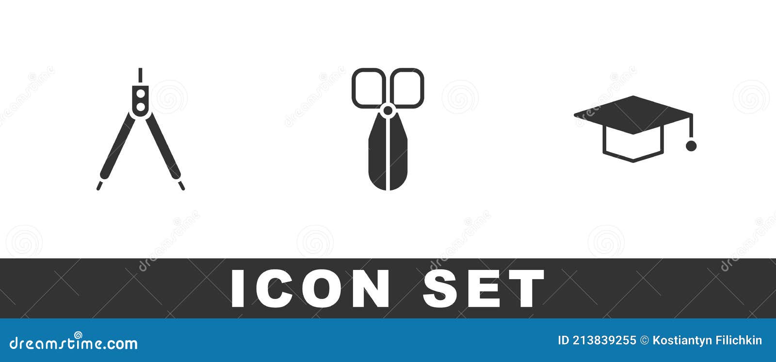 Scissors Graduation Stock Illustrations – 2,597 Scissors Graduation ...