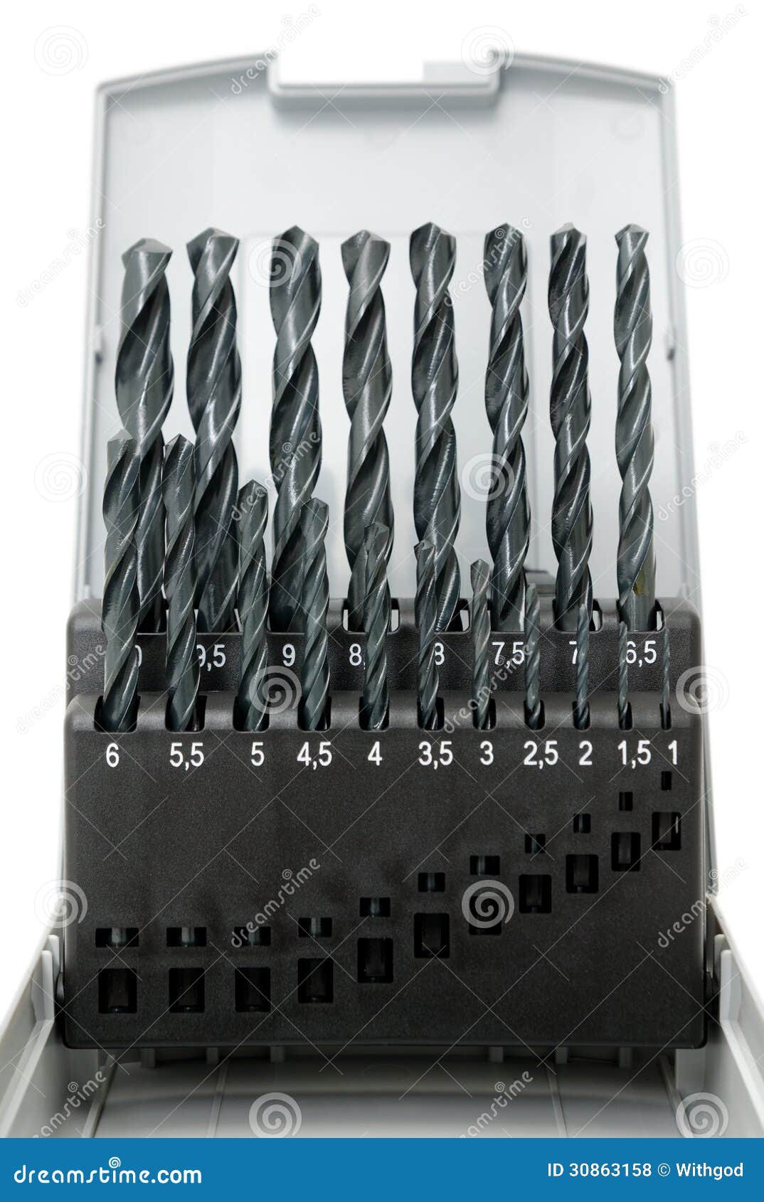 Set of drills stock photo. Image of repair, auger, replaceable - 30863158