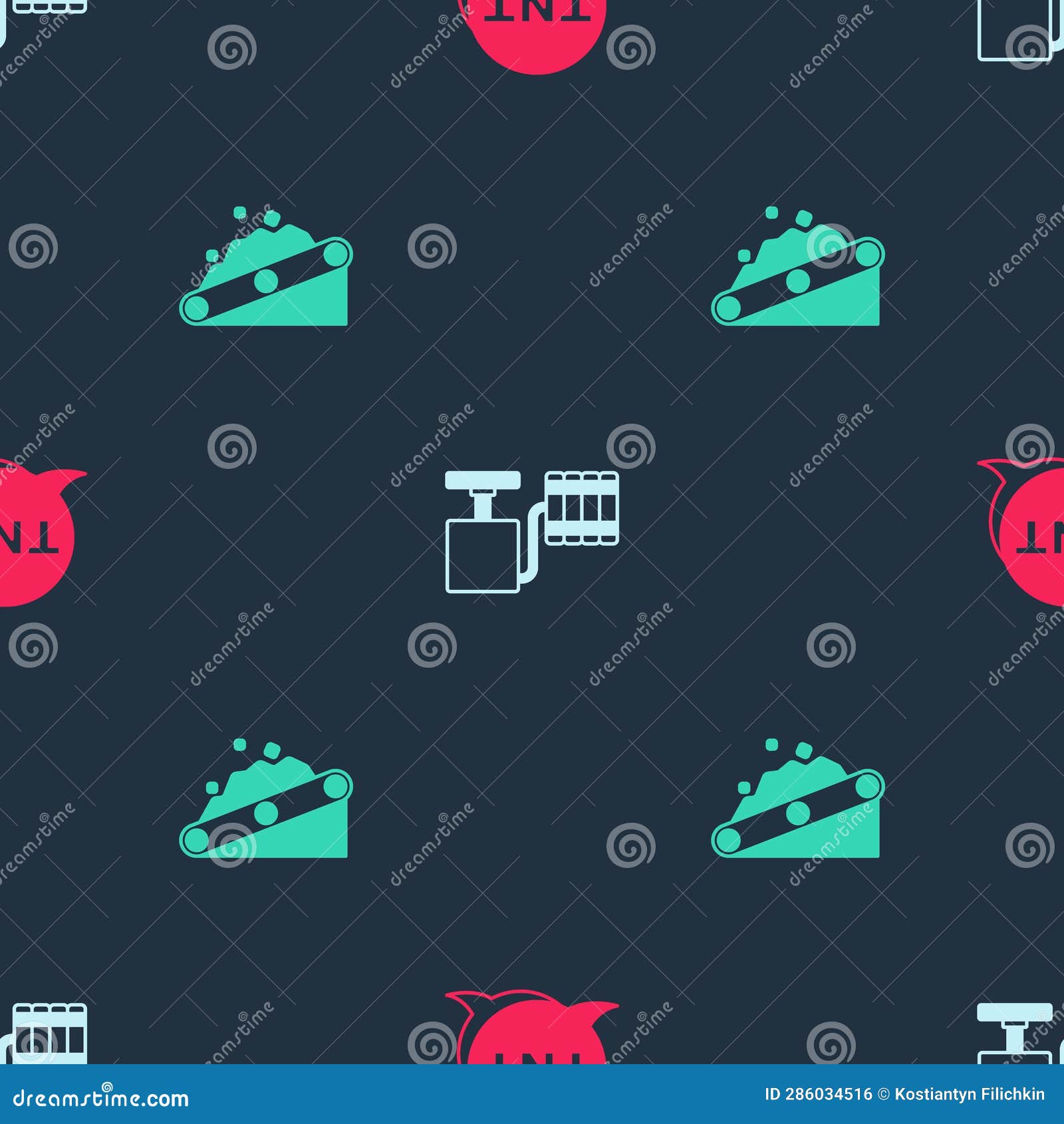 Dynamite Handle Detonator Vector Monochrome Emblem | CartoonDealer.com ...