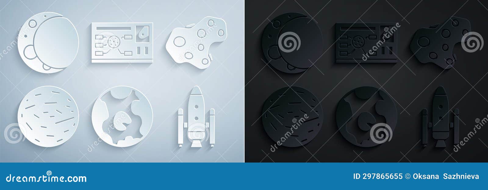 Venus Space Pixel Game Location, Alien Or Spaceman Vector Illustration ...