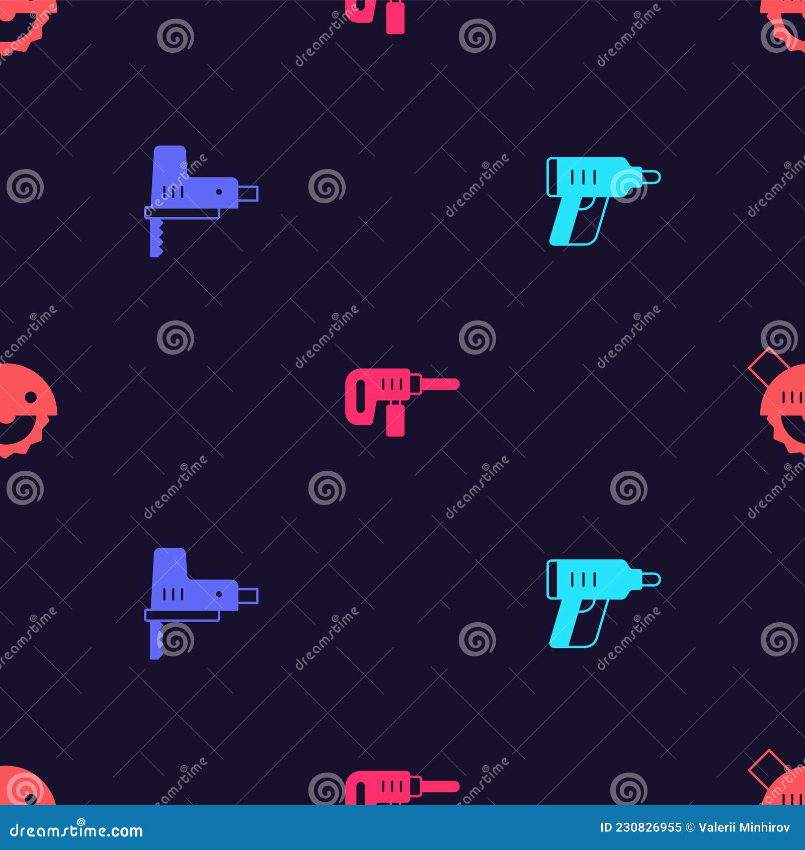 Set Electric Cordless Screwdriver, Jigsaw, Drill Machine and Circular ...