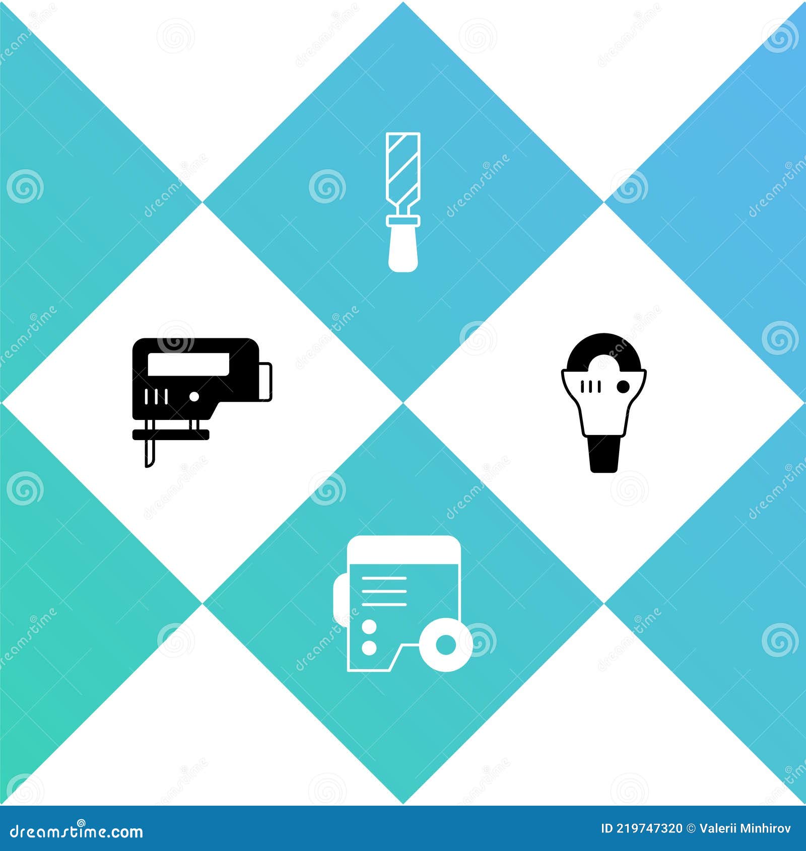 Set Electric Jigsaw, Power Electric Generator, Rasp Metal File and ...