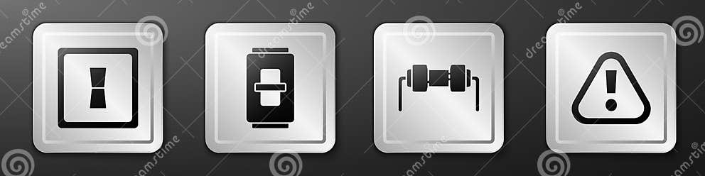 Set Electric Light Switch, Electric Light Switch, Resistor Electricity ...