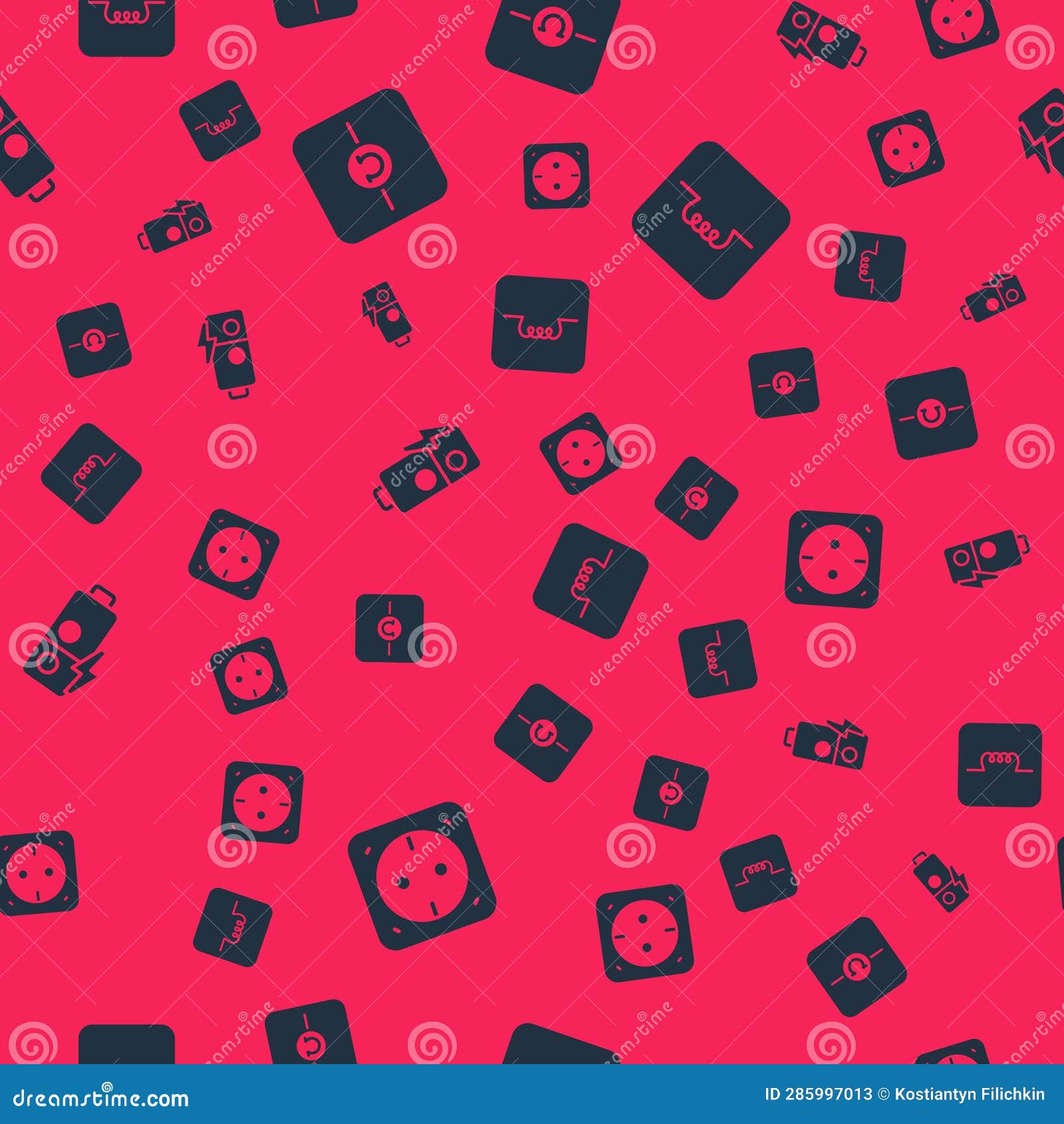 Set Electrical Outlet, Ohmmeter, Battery Charge and Inductor in ...