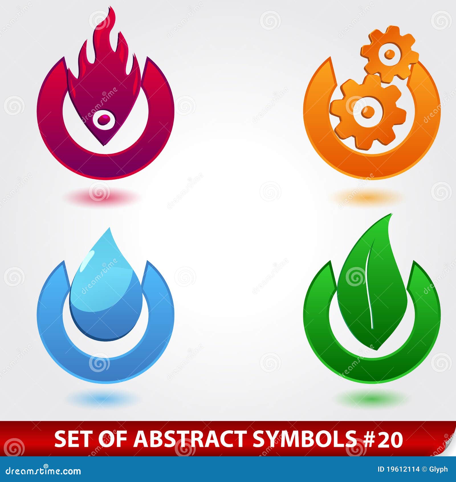 Set of Elegant Design Elements Stock Vector - Illustration of label ...