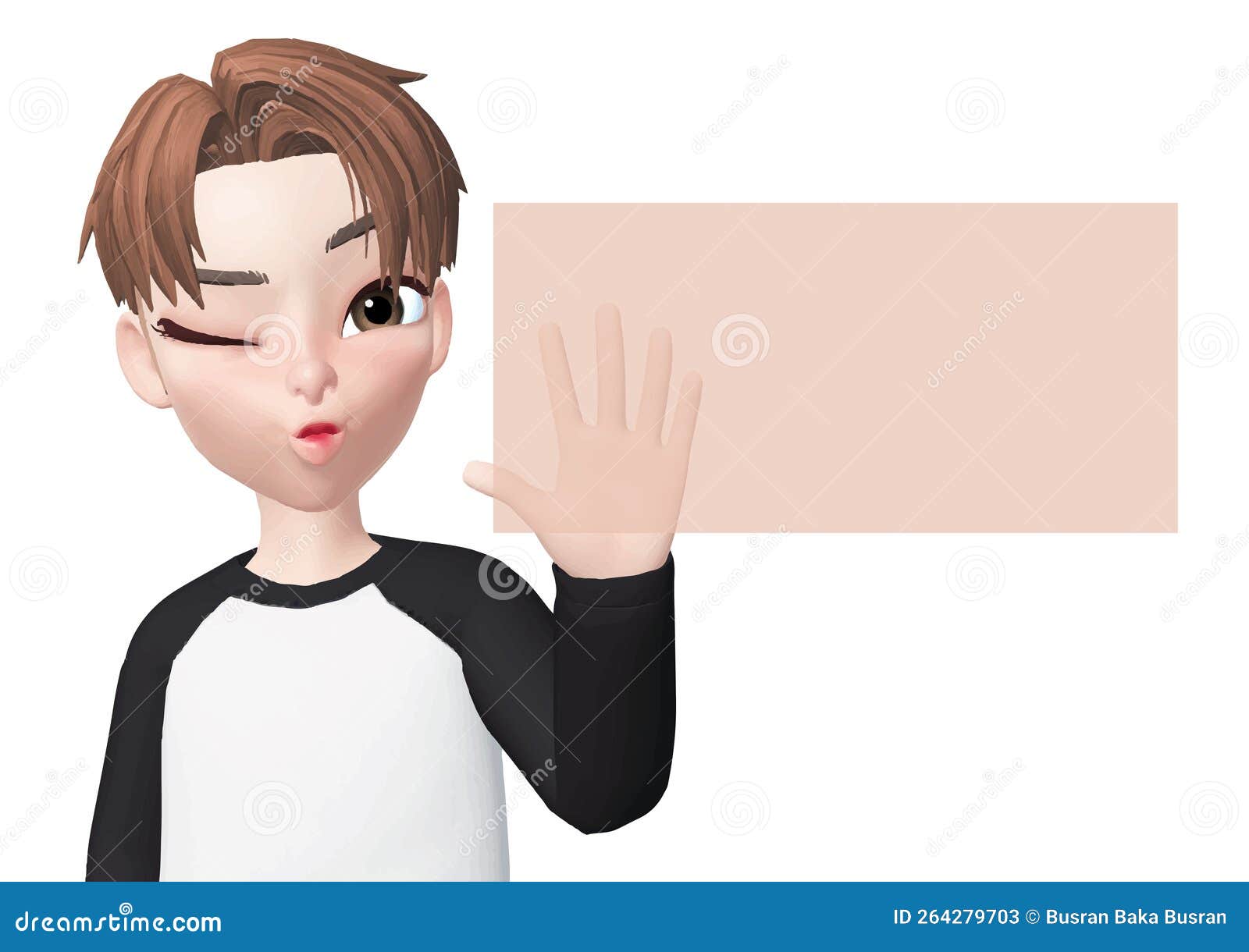 Set of Elements for Creating Boy Character Animation. Stock Vector ...
