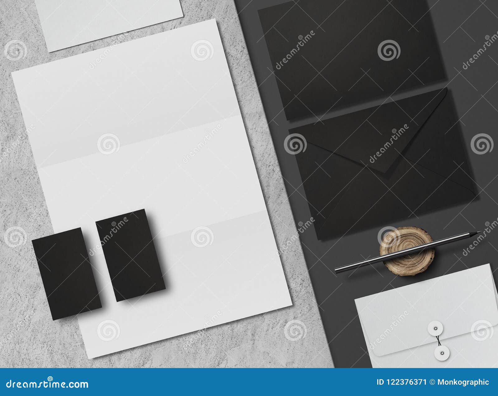 Blank Objects Composition Mockup. White Cube And Sphere. Isolated ...