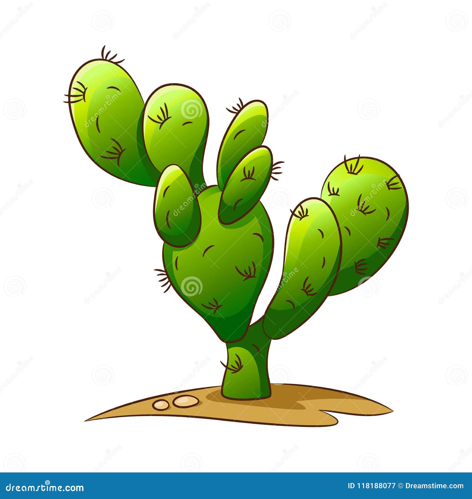 West Cactus Stock Illustrations – 10,500 West Cactus Stock ...