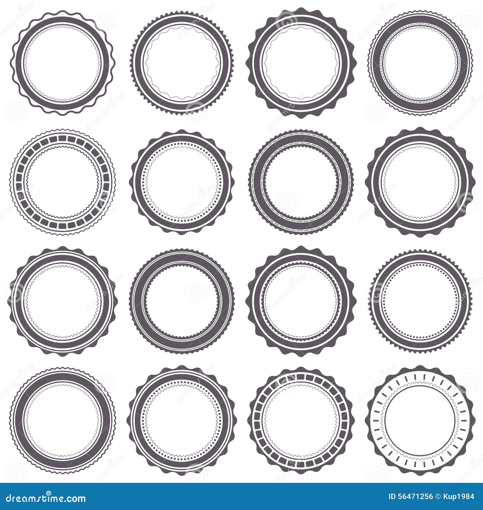 Set of Emblems, Vector Illustration. Stock Vector - Illustration of ...