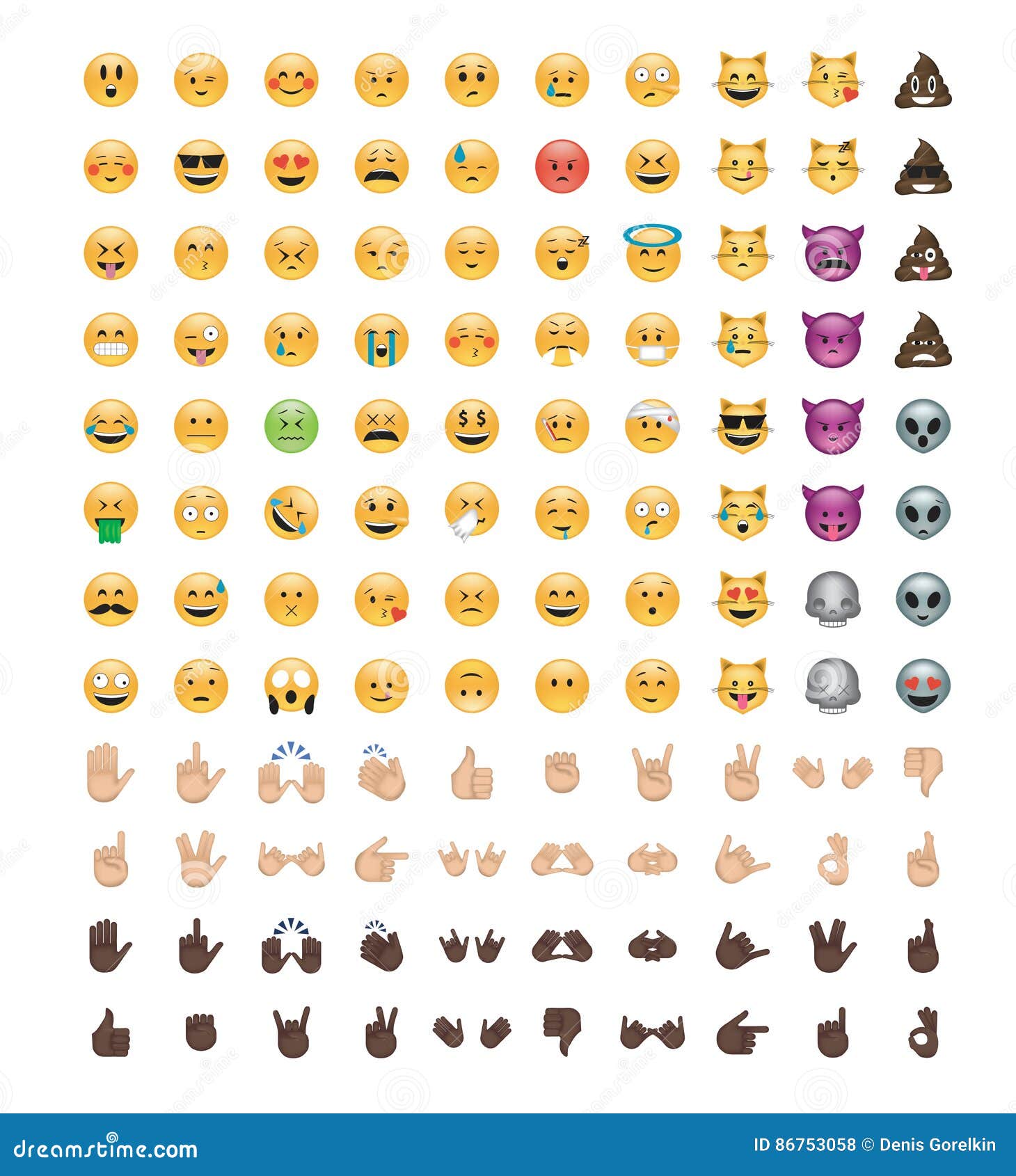 Whatsapp Emoji Vector