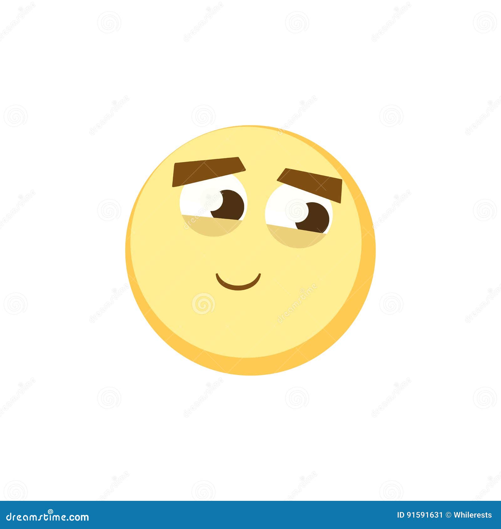 Set Of Emoticons Set Of Emoji Smile Icons Isolated Vector
