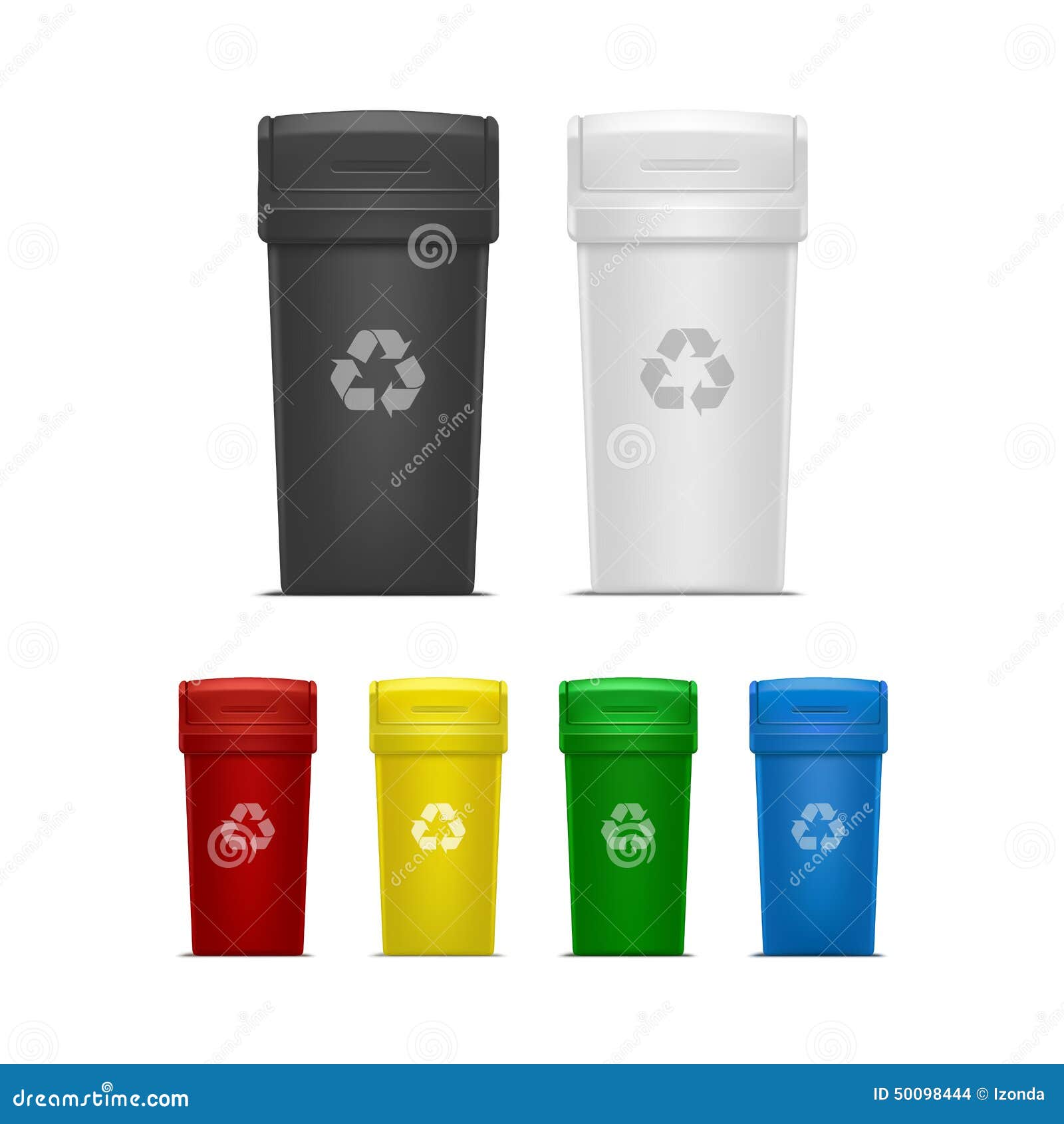 Empty Recycle Bin Vector Pictogram | CartoonDealer.com #158784715