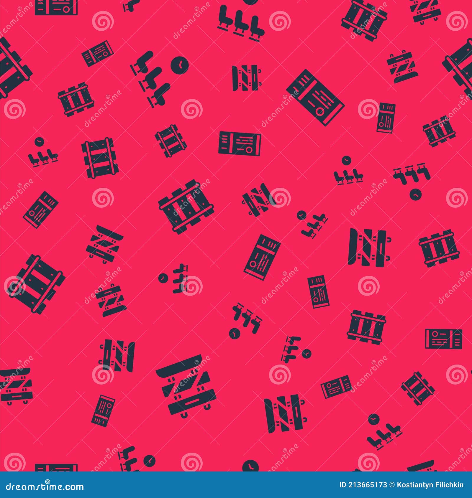 Set End of Railway Tracks, Waiting Room, Railway, Railroad and Train ...