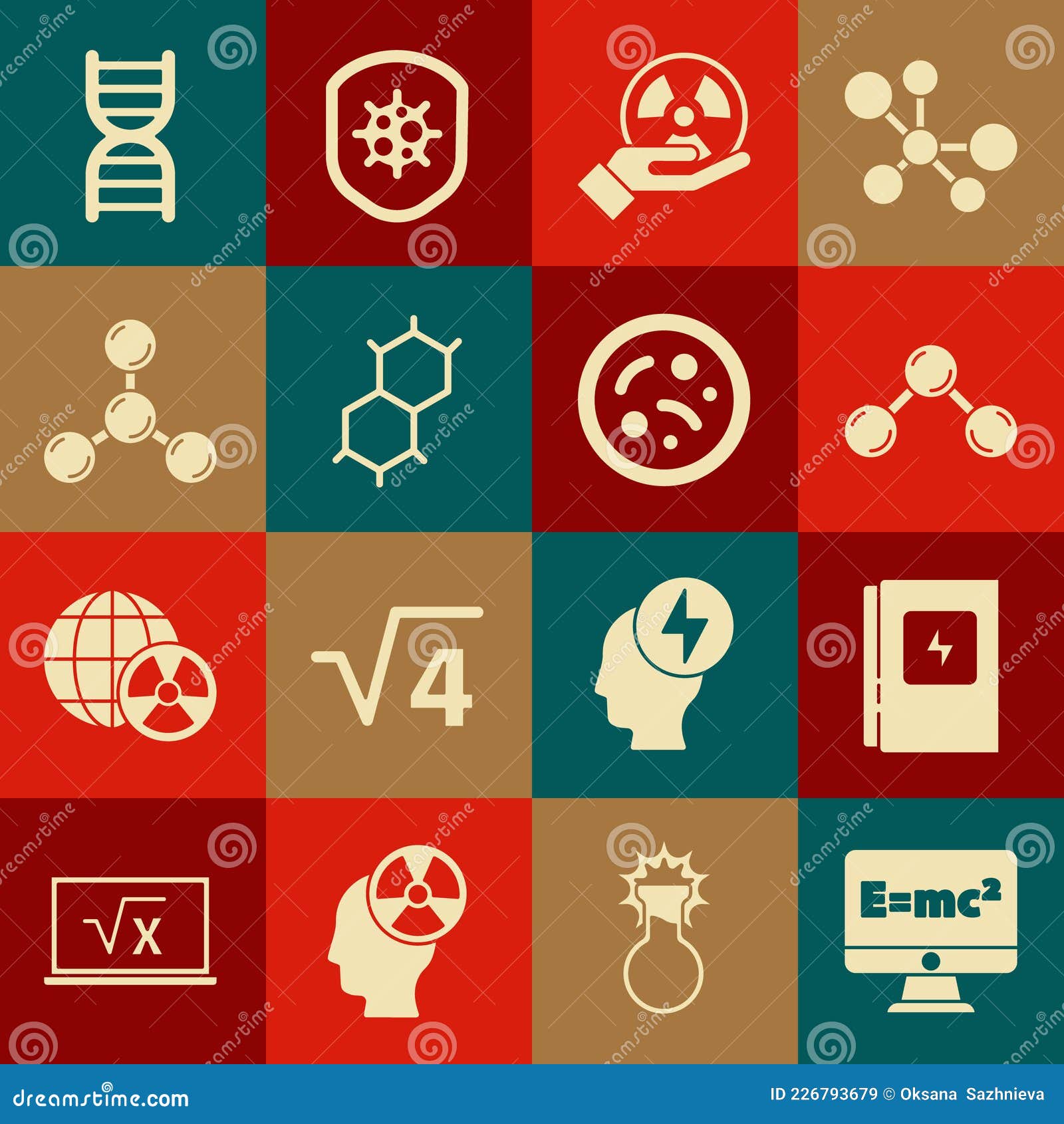 Set Equation Solution, Electrical Panel, Molecule, Radioactive ...