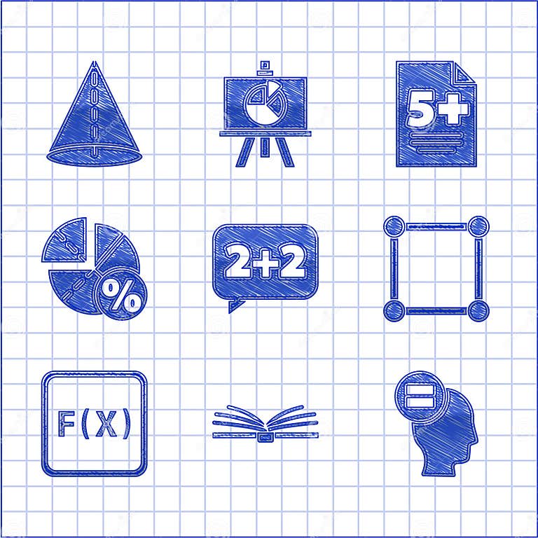 Set Equation Solution, Open Book, Calculation, Geometric Figure Square ...