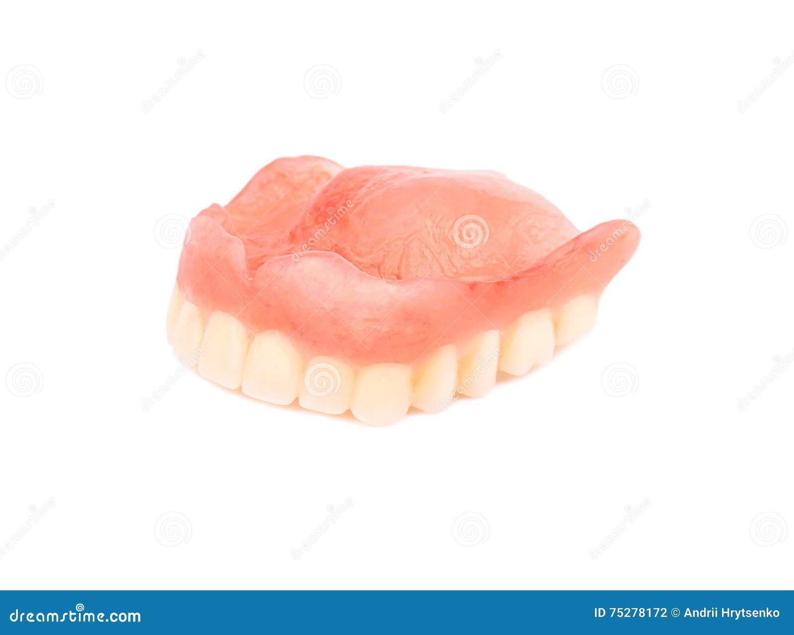 Set of false teeth stock photo. Image of isolated, mold - 75278172