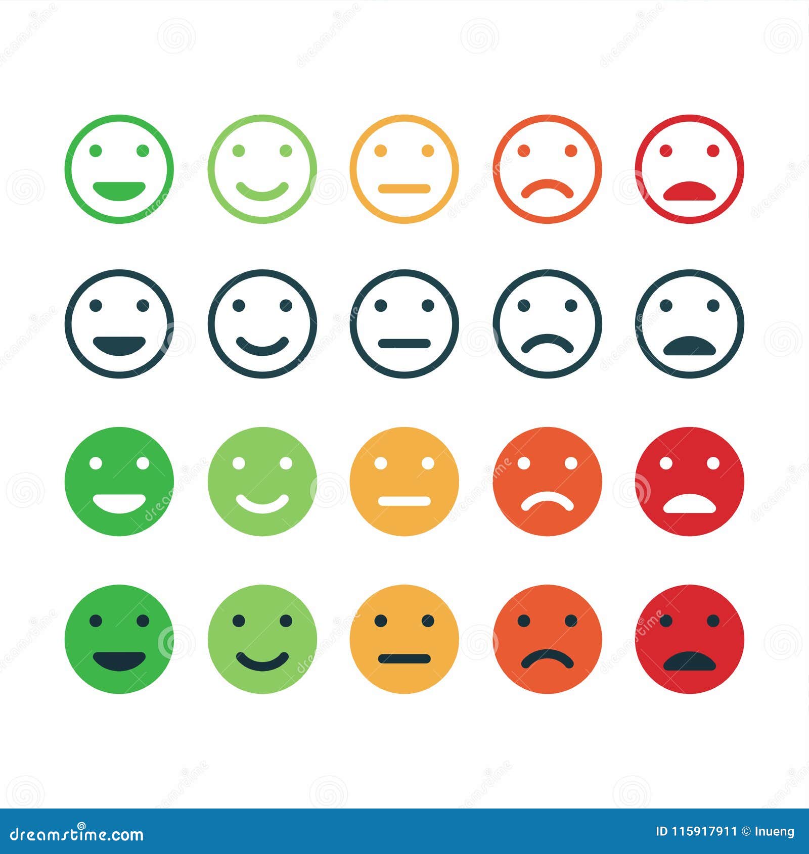 FEEDBACK Icon Set On Speedometer On White Background. High Risk Meter ...