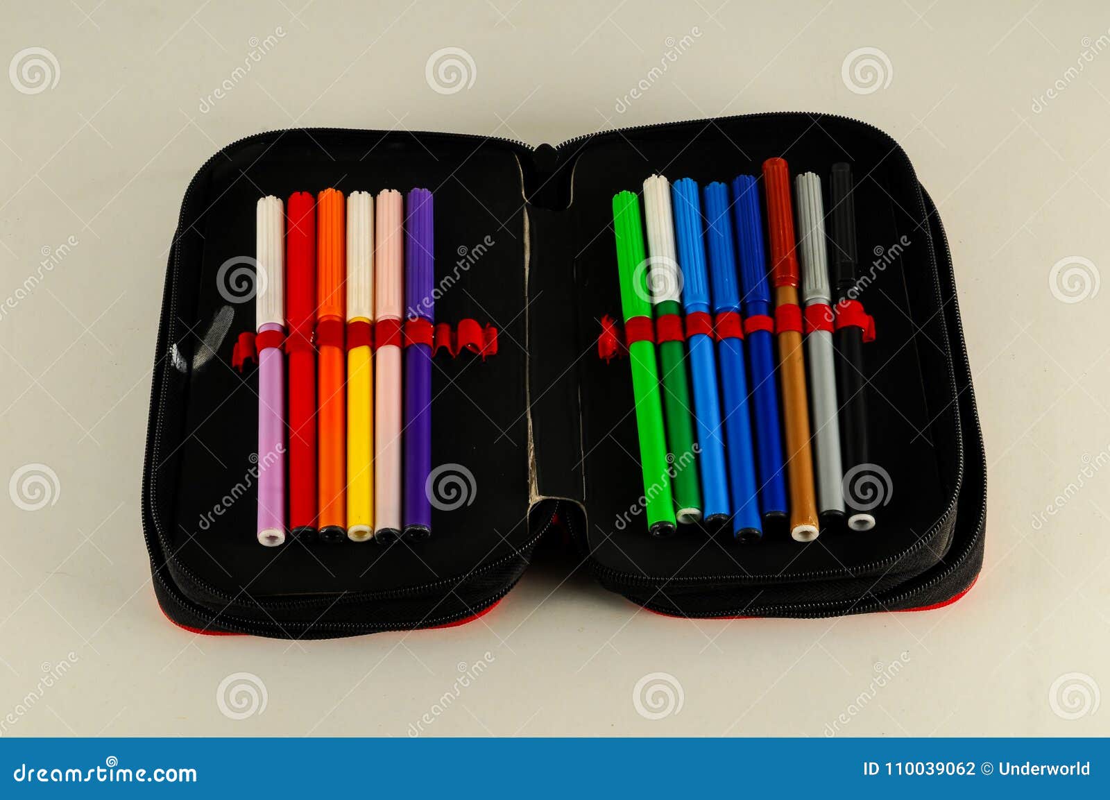 Set of felt-tip pens stock photo. Image of felt, design - 110039062