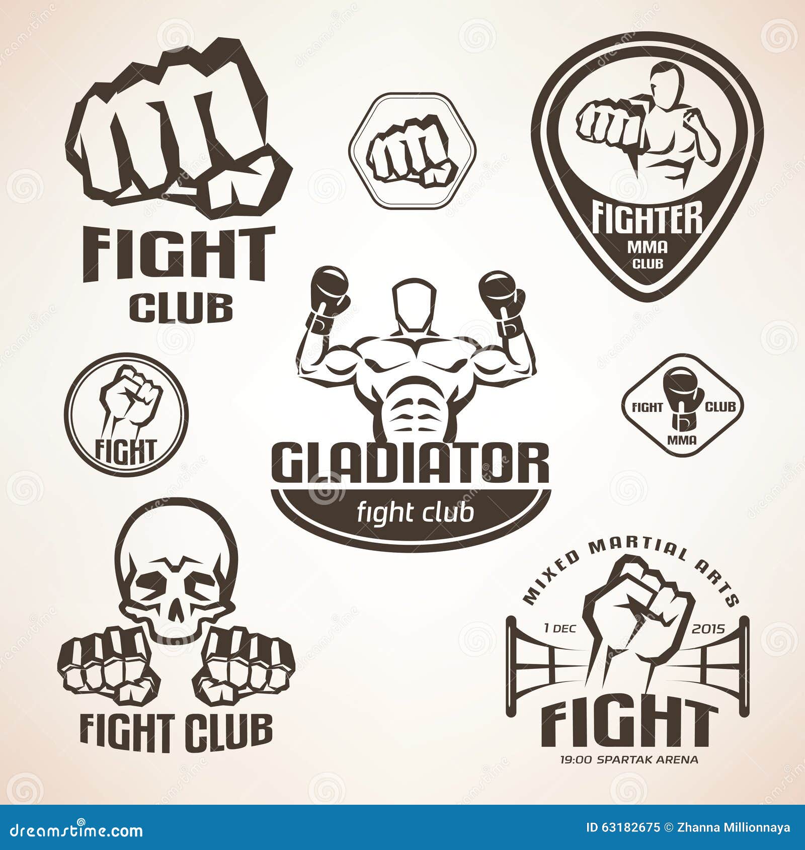 Kickboxing Emblems Stock Illustrations – 96 Kickboxing Emblems Stock ...