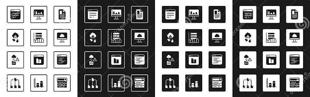Set File Document Server Data Web Hosting Cloud Hacking Browser Window Technology Data
