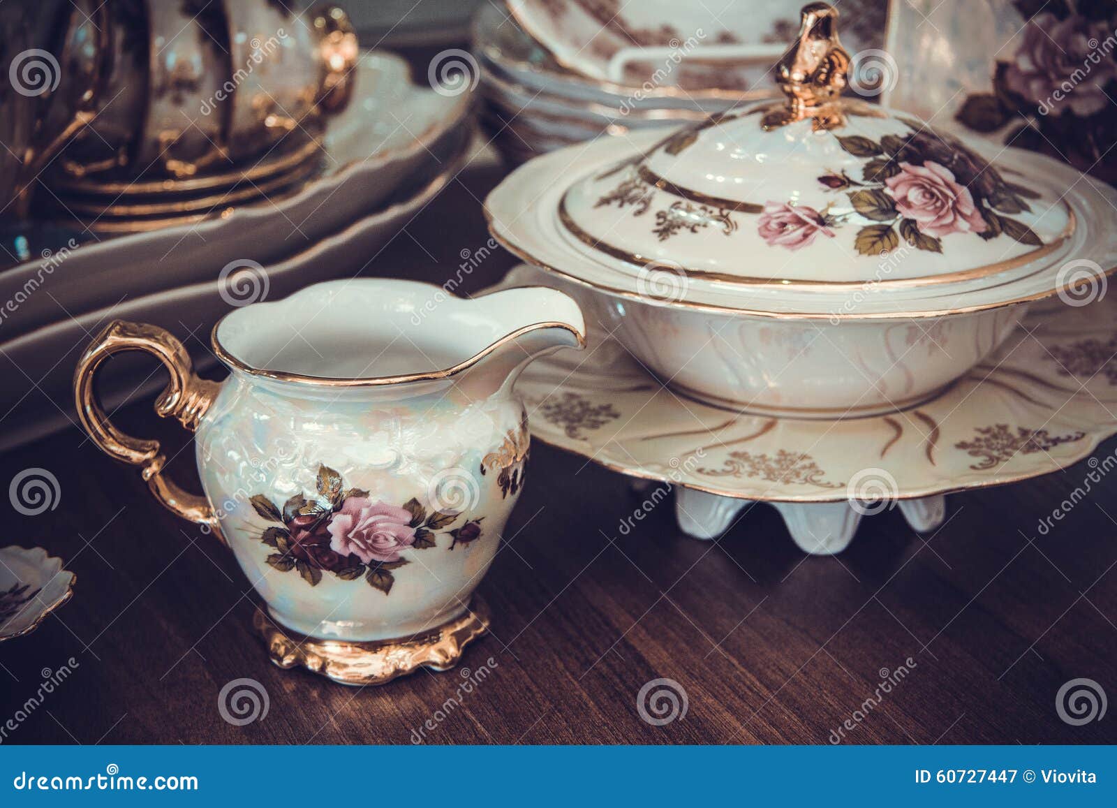 Set of fine bone porcelain stock image. Image of closeup - 60727447