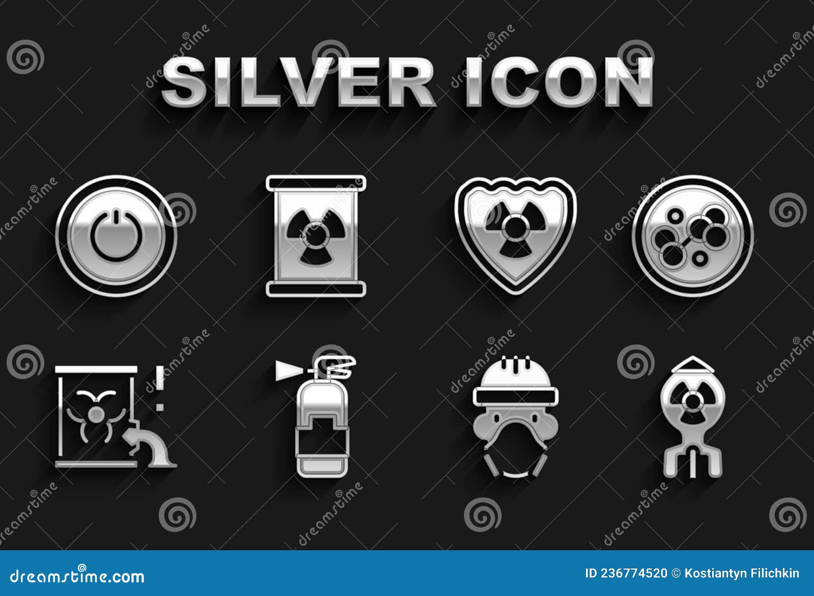 Set Molecule, Nuclear Reactor Worker, Industry Pipe And Valve ...