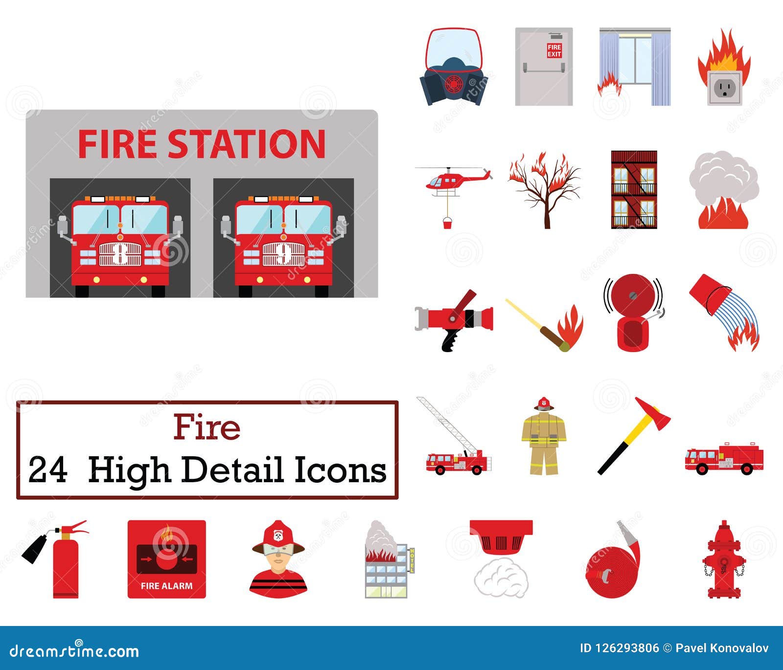 Fire Icons. Burning Flame Silhouette Logos, Simple Fire Symbols For Hot ...