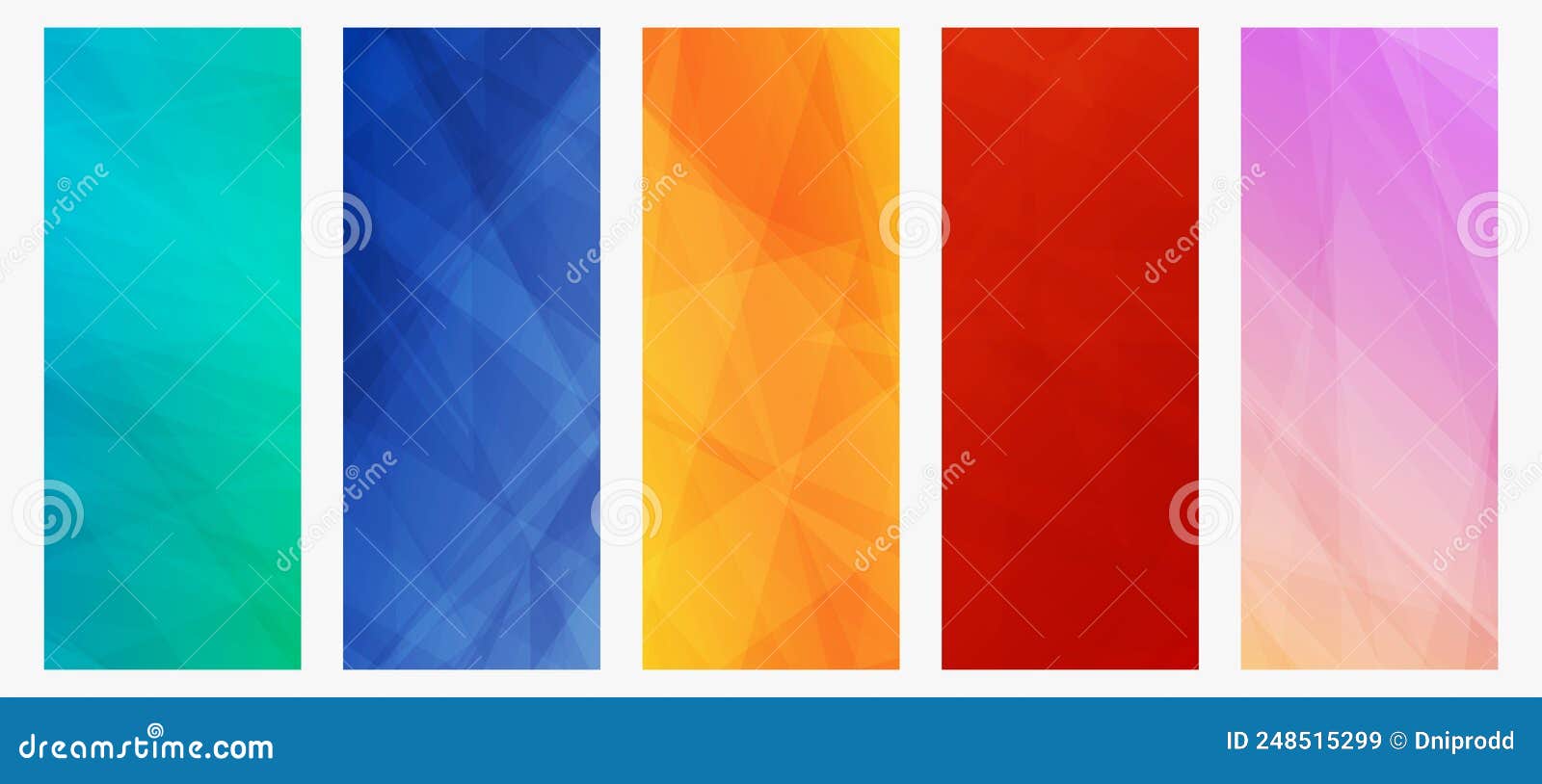 Modern Colorful Gradient Background with Lines Stock Vector ...