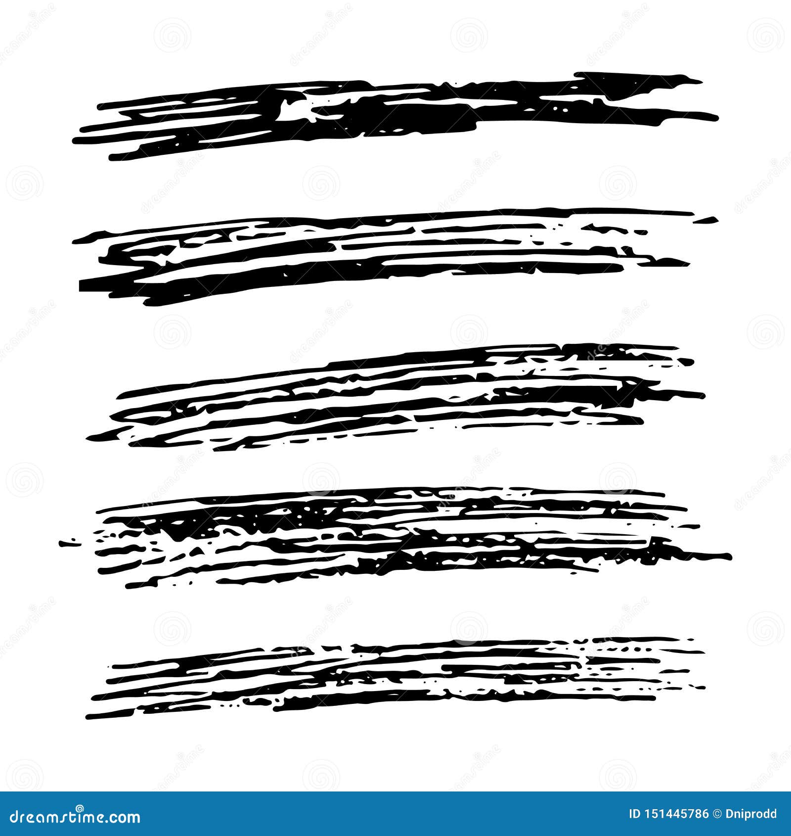 Hand Drawn Pencil Scribble Rectangles Stock Vector - Illustration of ...