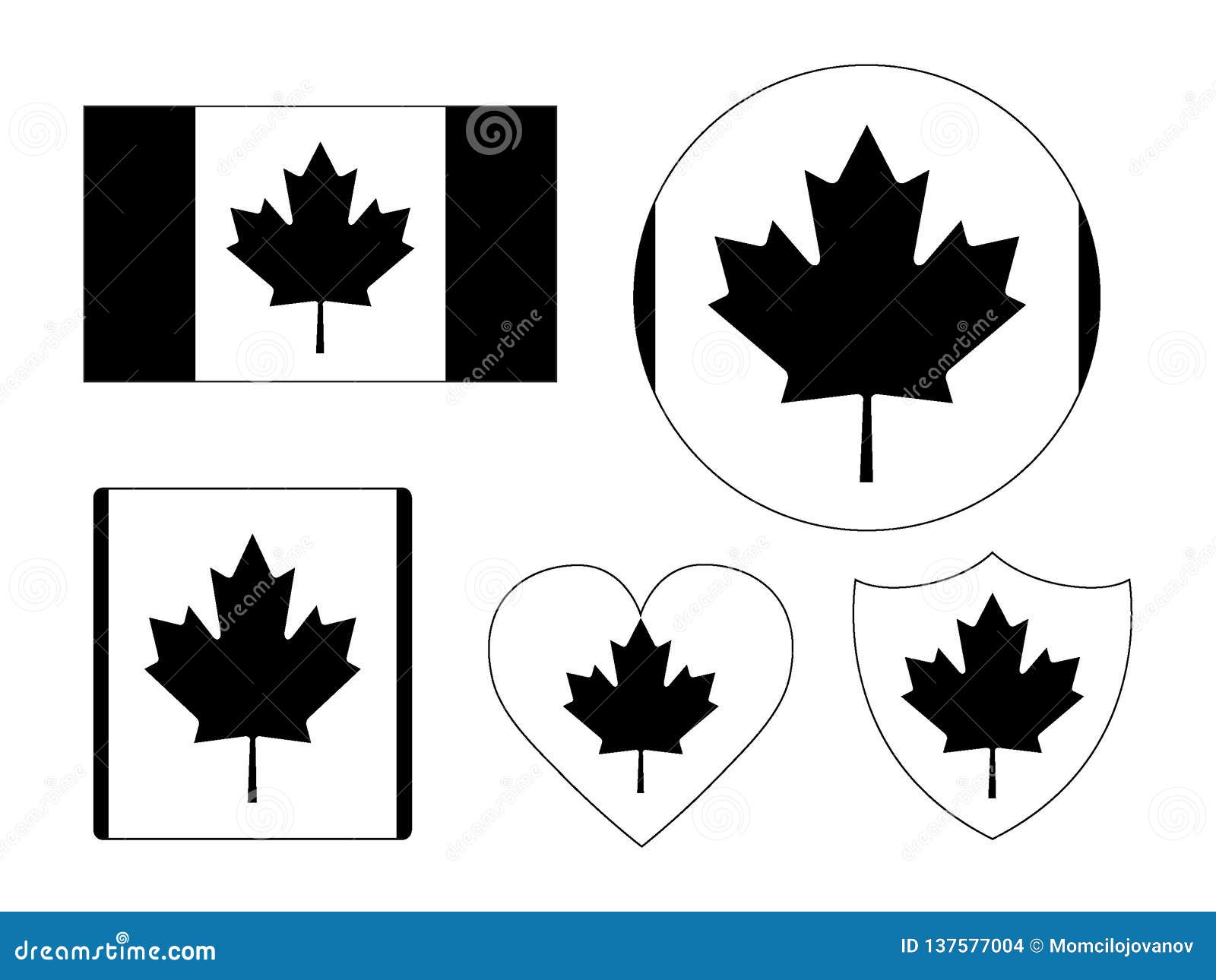 The Flags Of Canada And Philippines Separated By A Line Chart. Stock ...