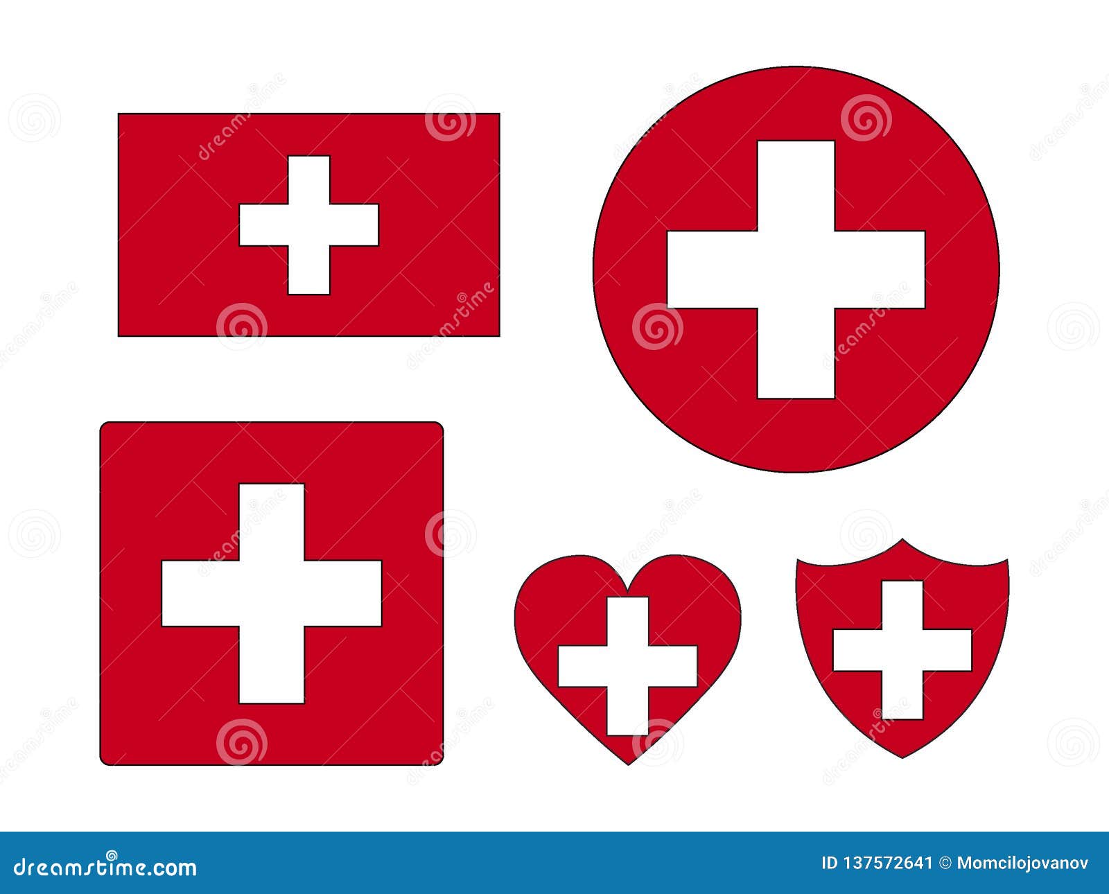 Flags Of USA And Switzerland. Linen Flag Close-up. Flag Made Of Canvas ...