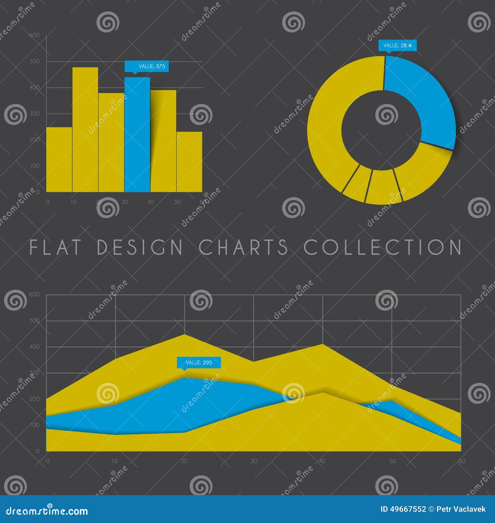 Set of Flat Design Statistics Charts and Graphs Stock Illustration ... Set of Flat Design Statistics Charts and Graphs Stock Illustration ...