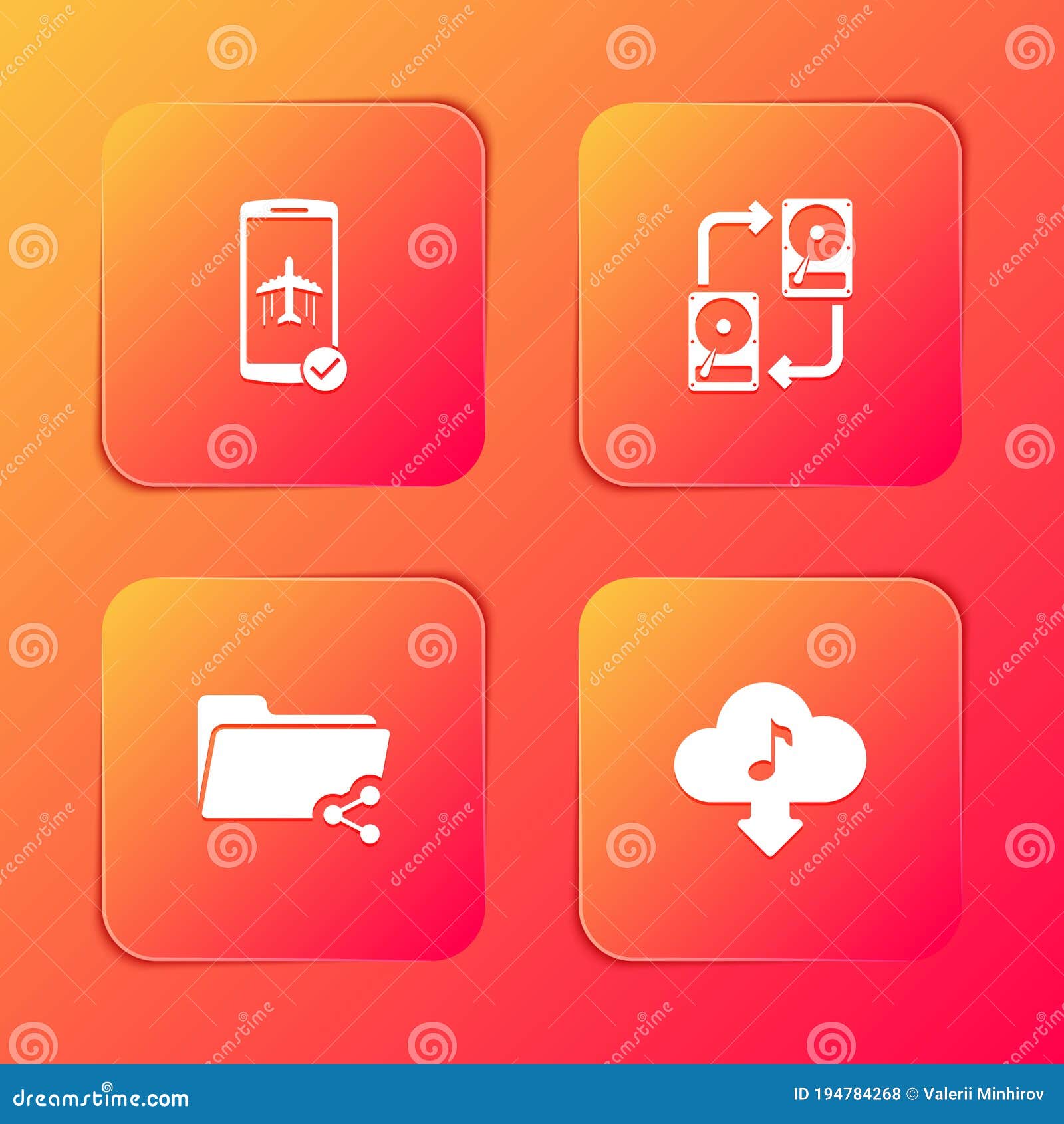 Set Flight Mode in the Mobile, Data Exchange with Hhd, Share Folder and ...