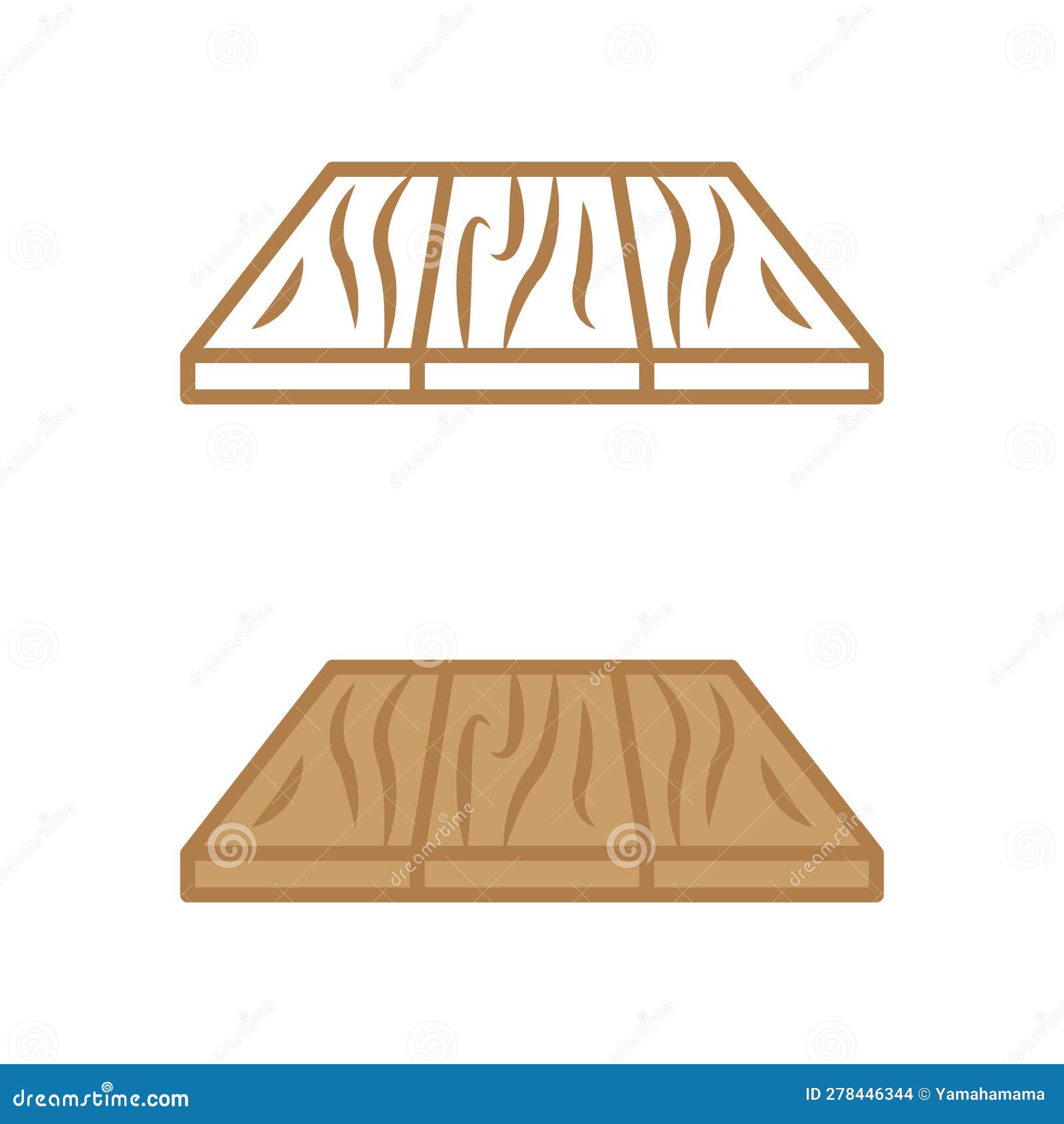 Flooring stock vector. Illustration of vector, flooring - 278446344