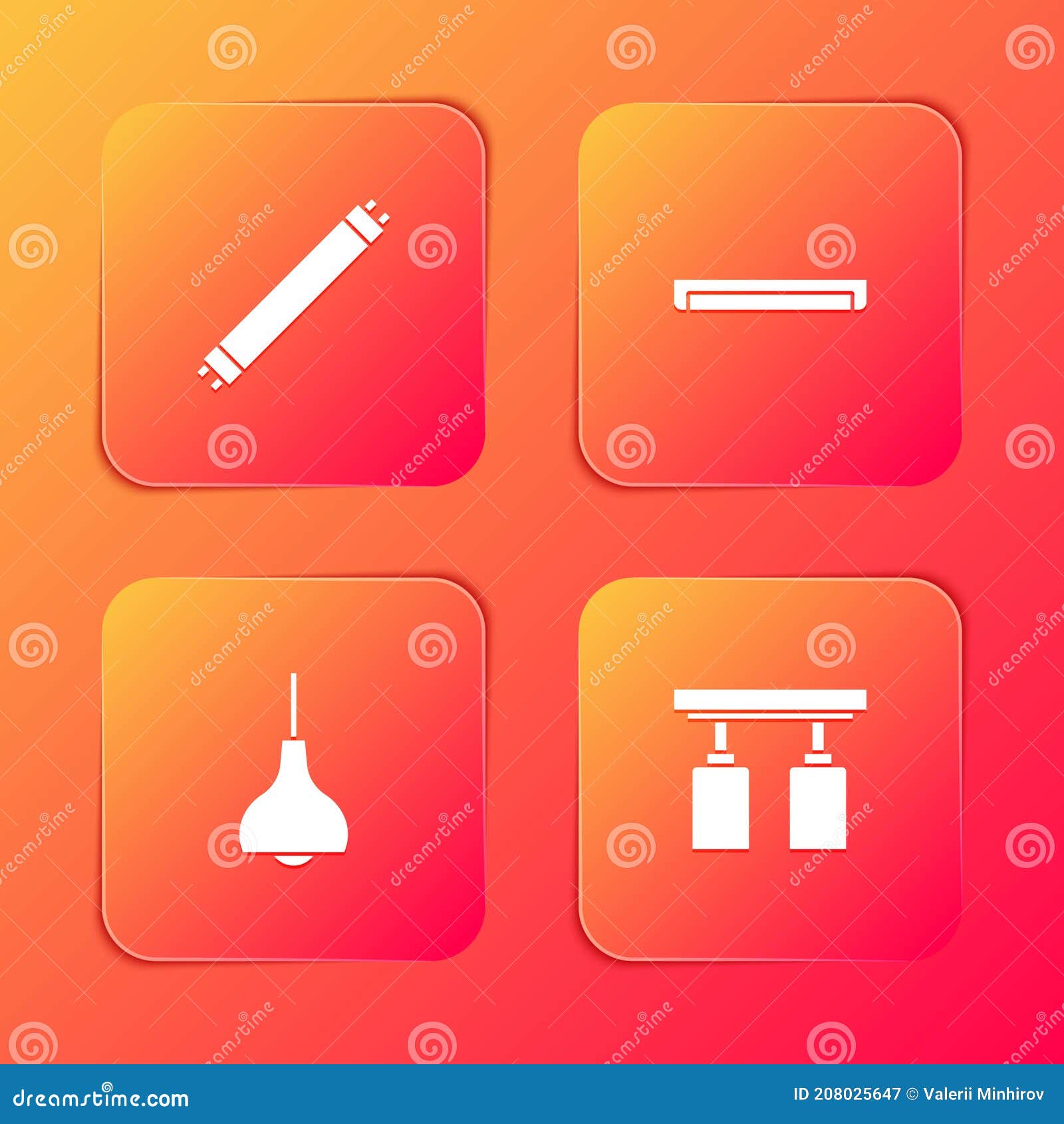 Set Fluorescent Lamp, , Lamp Hanging and Led Track Lights and Lamps ...