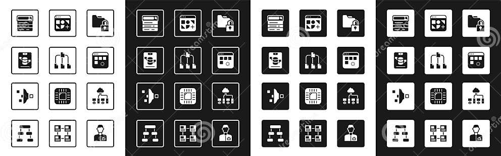 Set Folder And Lock Tree Server Data Web Hosting Search Engine Loading Data Window