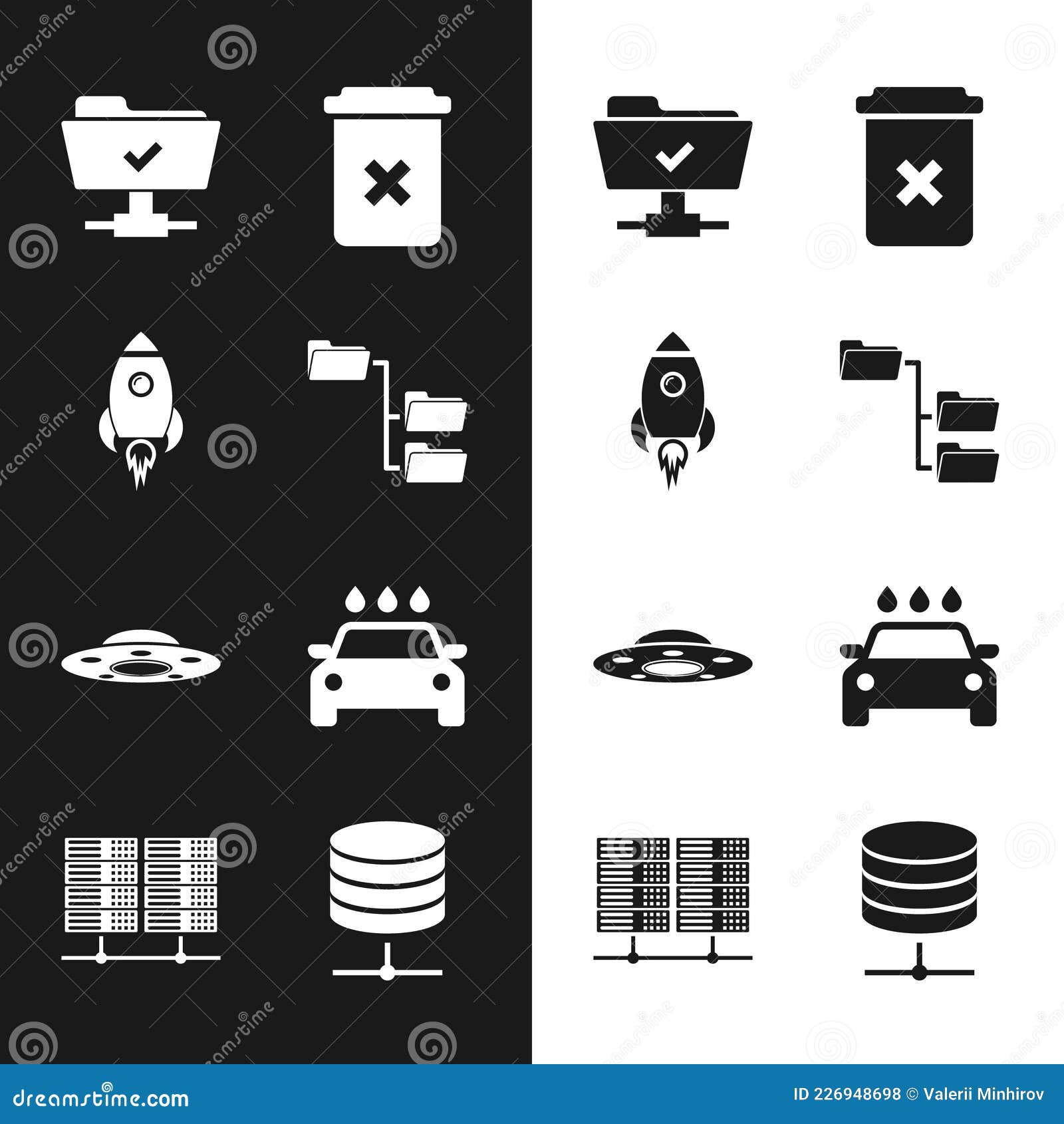 Set Folder Tree, Rocket Ship with Fire, FTP Operation Successful, Trash ... Set Folder Tree, Rocket Ship with Fire, FTP Operation Successful, Trash ...