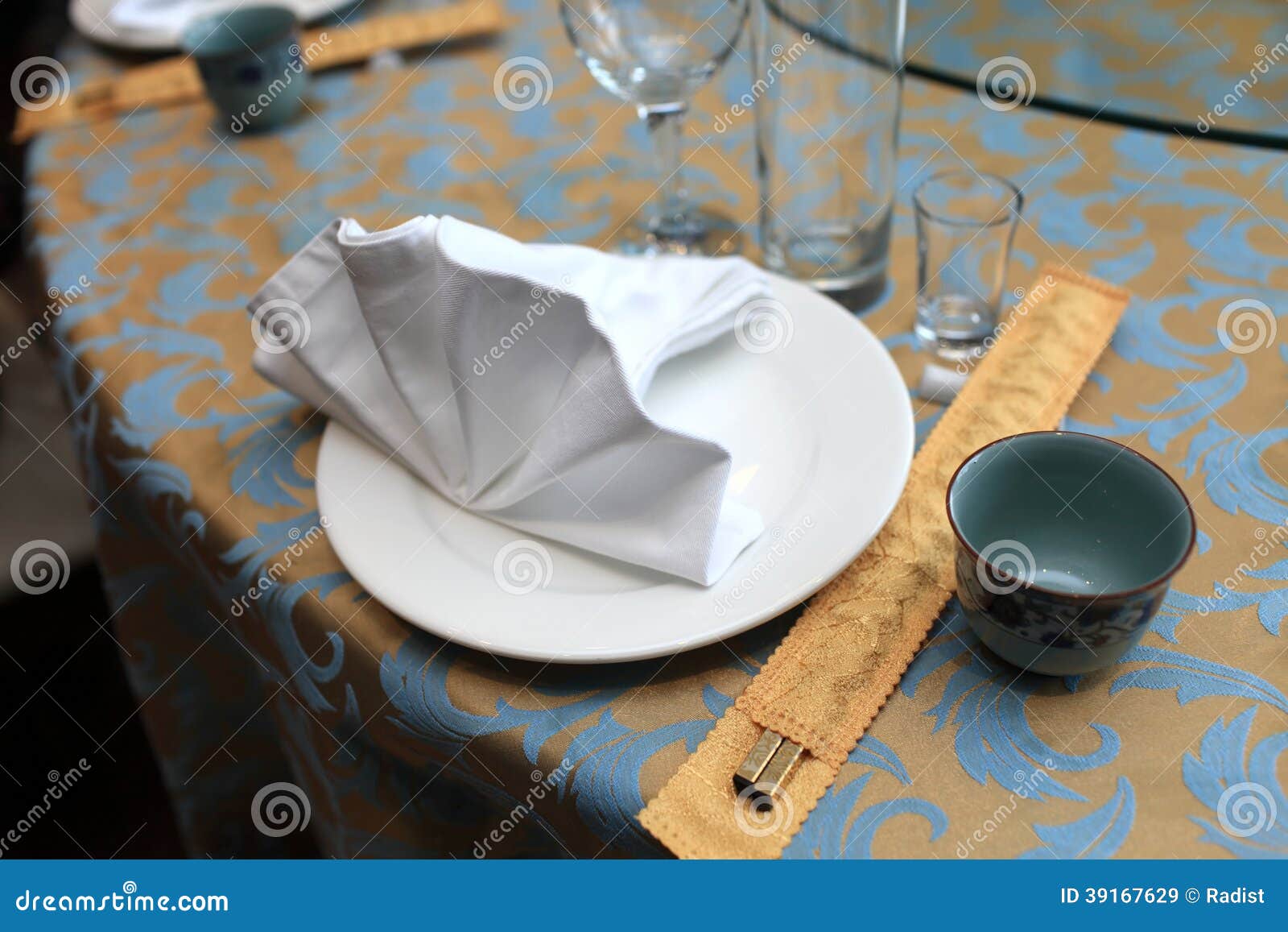 Set for food stock image. Image of dining, asian, empty - 39167629