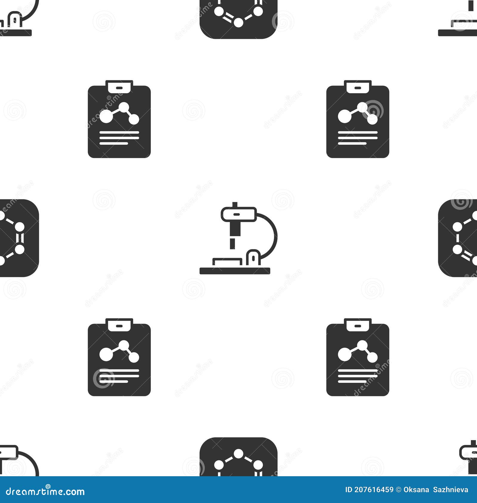 Set Formula of Benzene Rings, Microscope and Chemistry Report on ...