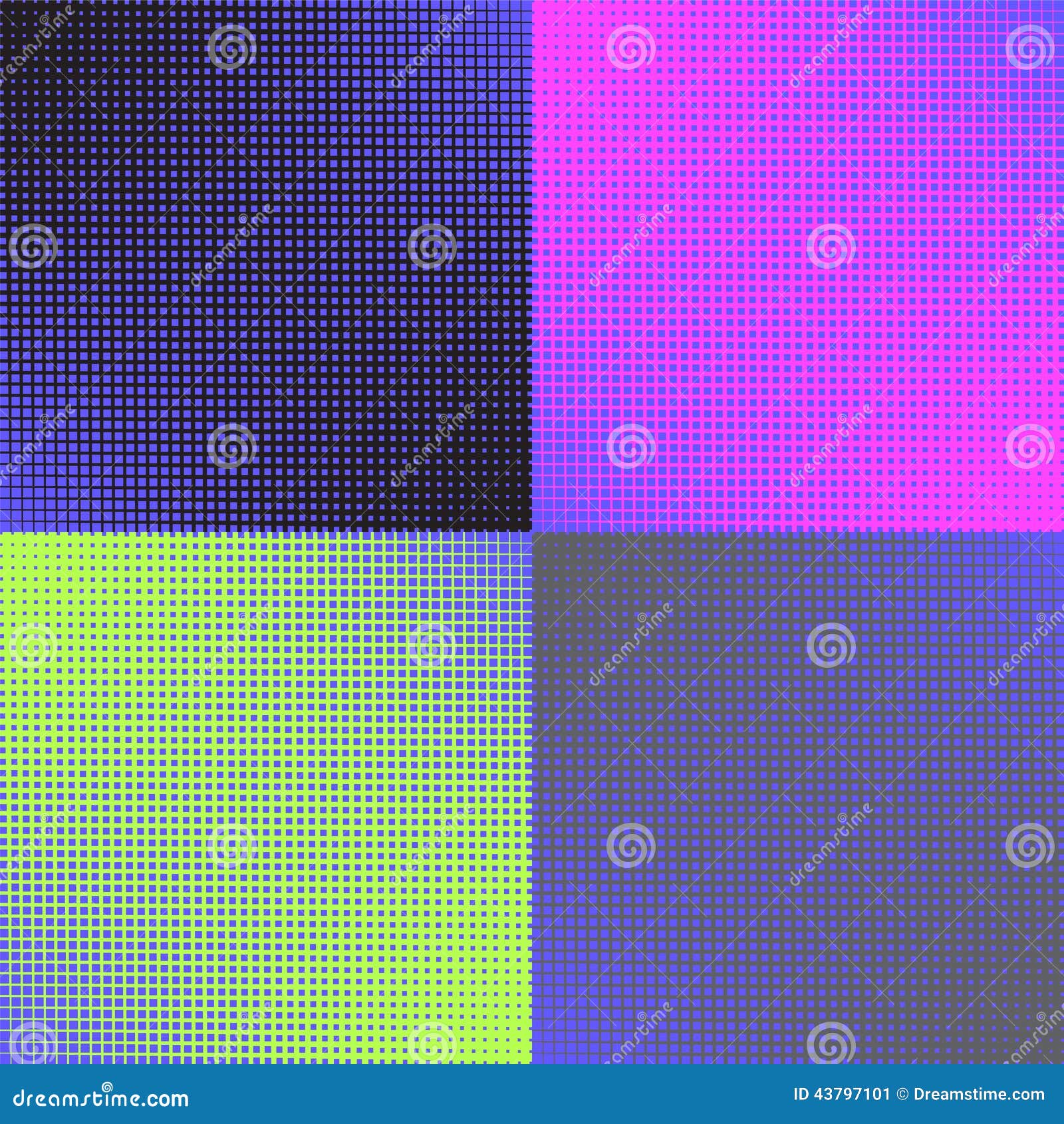 Set of Four Background Color Stock Vector - Illustration of group ...